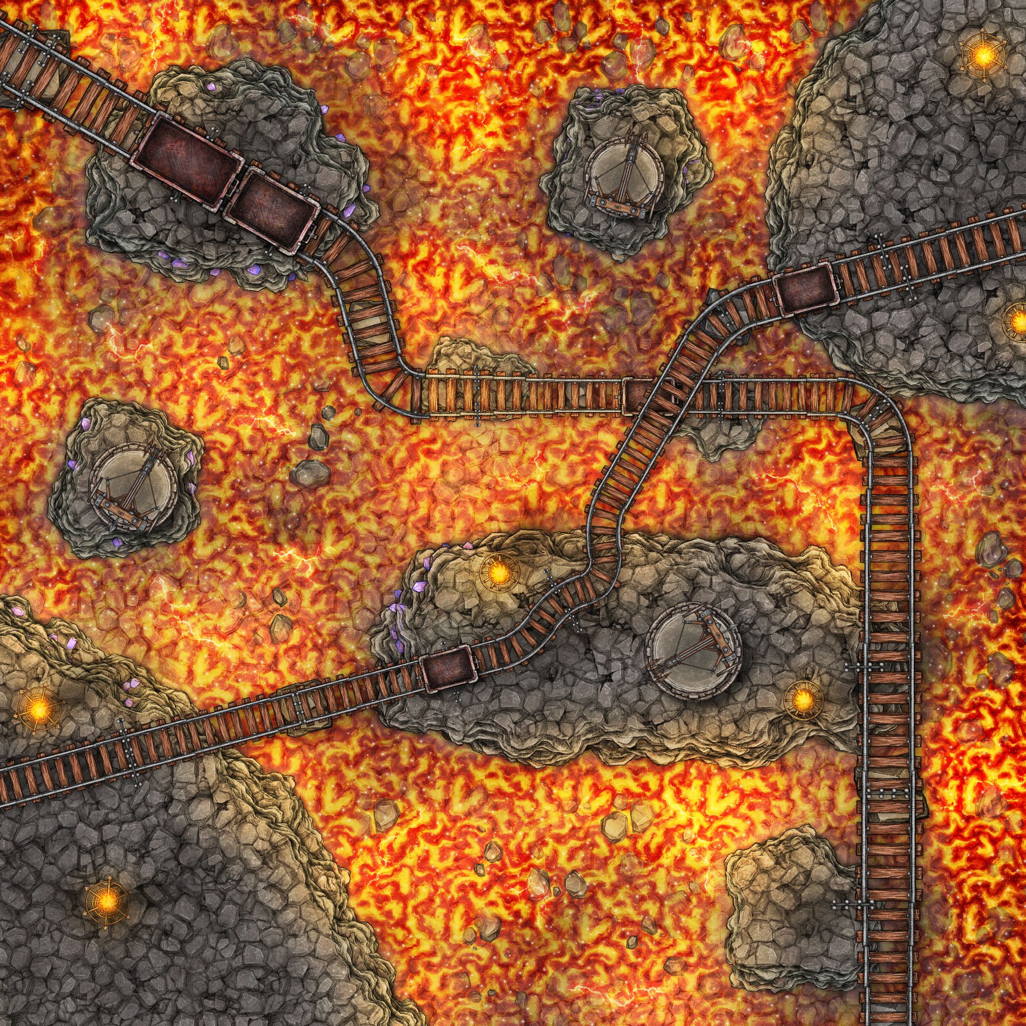 Giantbreak Mines | Inkarnate - Create Fantasy Maps Online