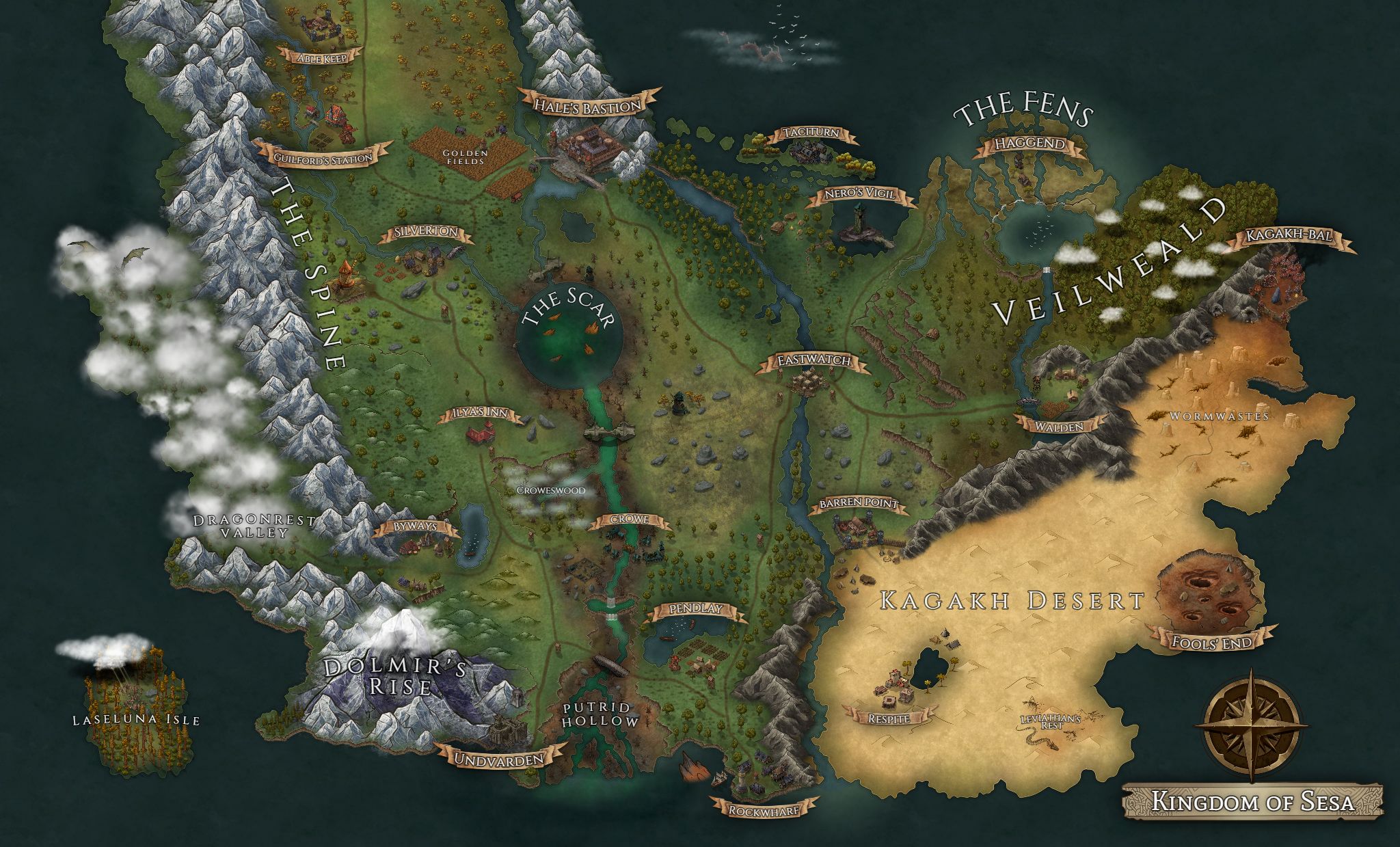 Inkarnate - Create Fantasy Maps Online