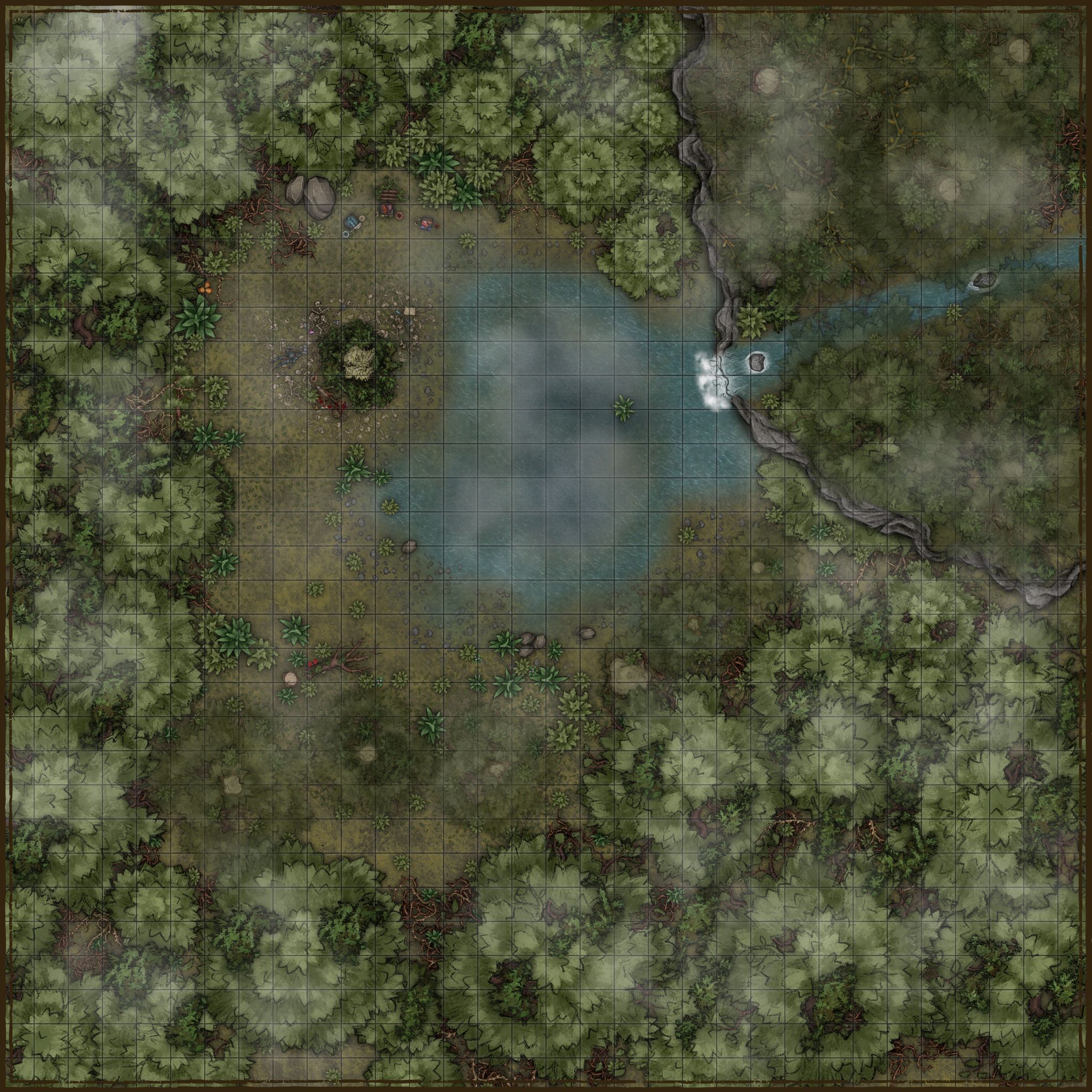 Jungle Nest | Inkarnate - Create Fantasy Maps Online