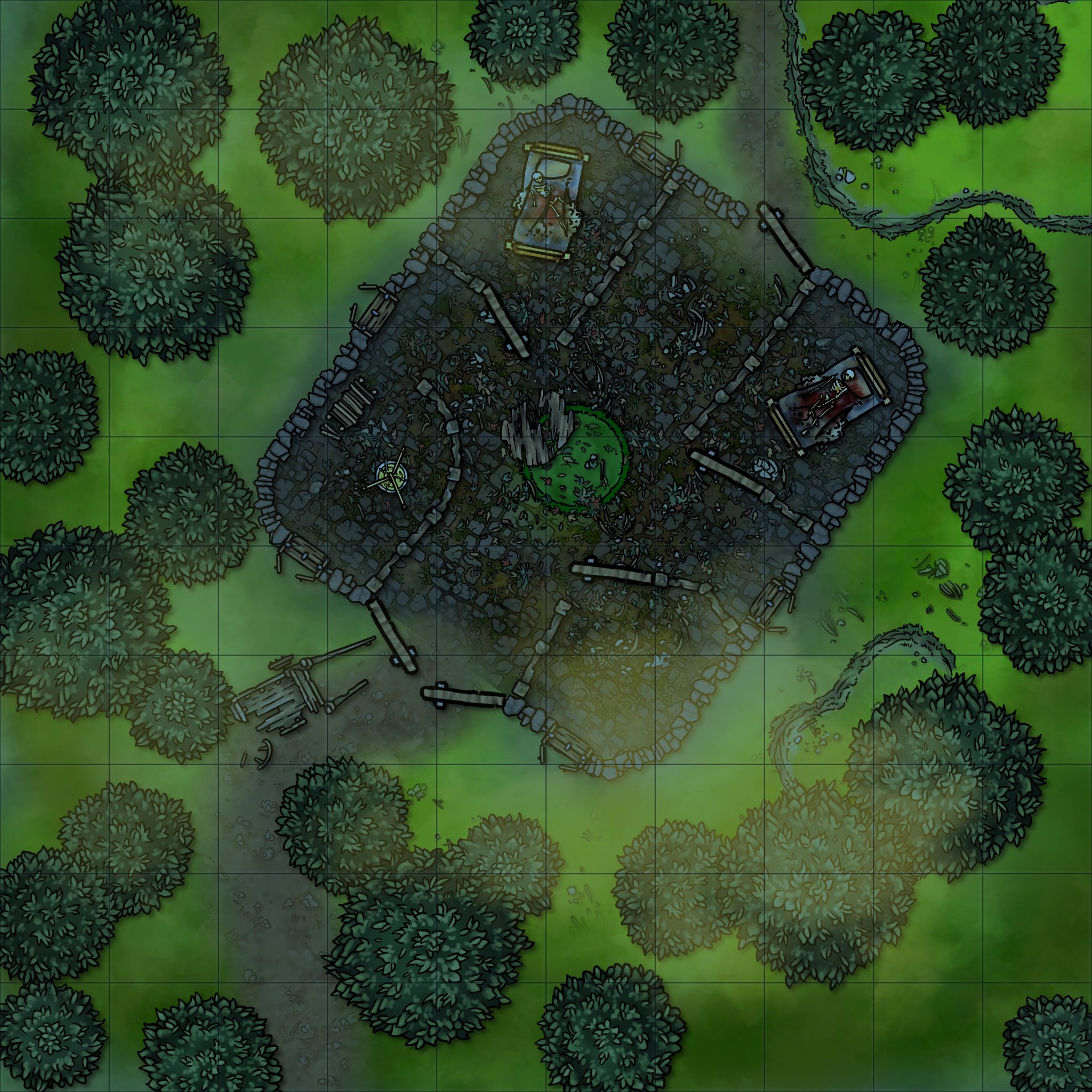 Ruined Hovel | Inkarnate - Create Fantasy Maps Online