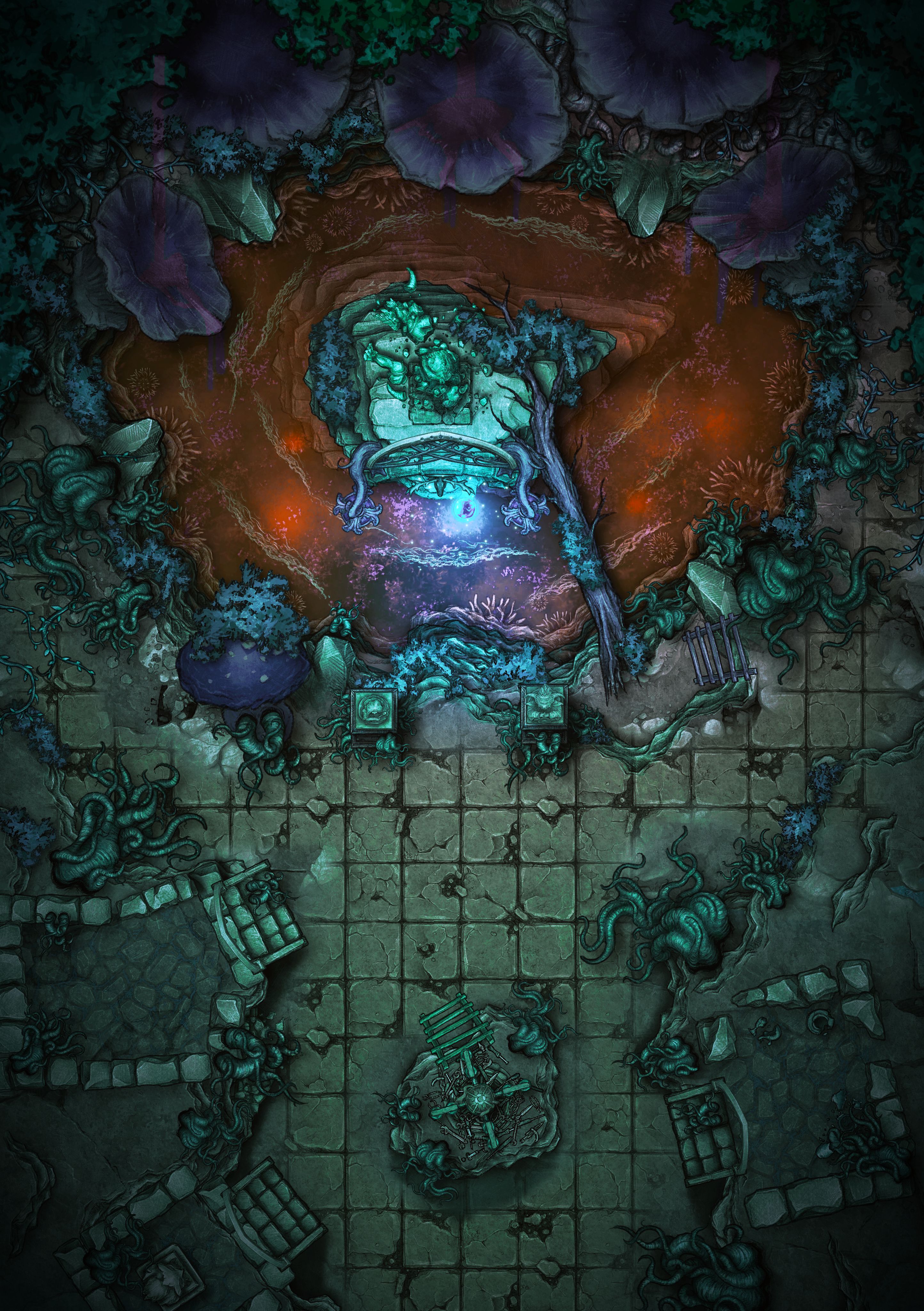 The Red Pool | Inkarnate - Create Fantasy Maps Online