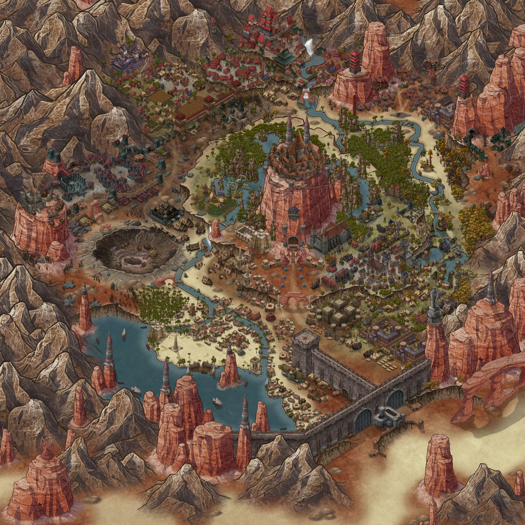 Azrend | Inkarnate - Create Fantasy Maps Online