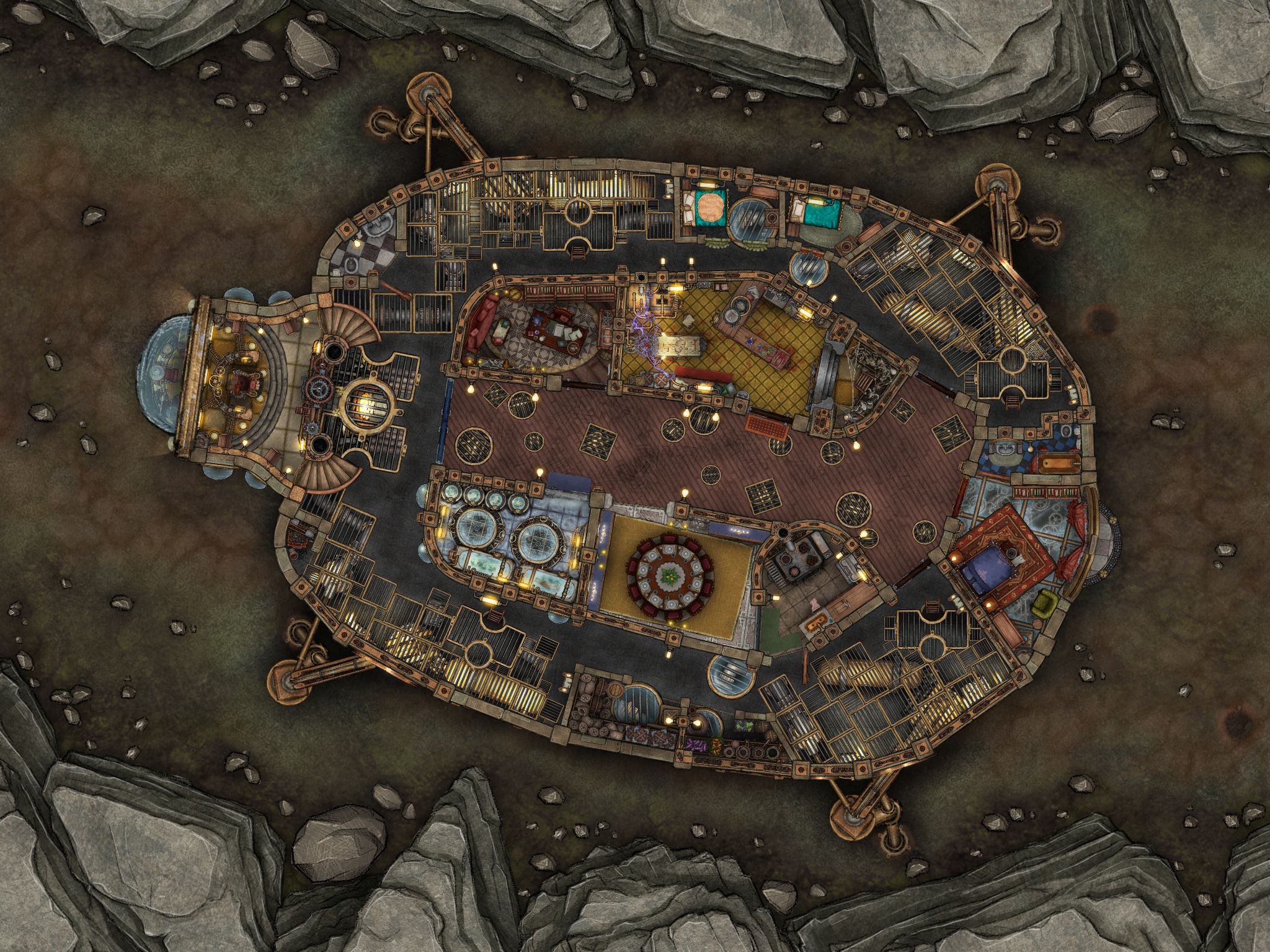 Professor's Hydraulic Lab | Inkarnate - Create Fantasy Maps Online