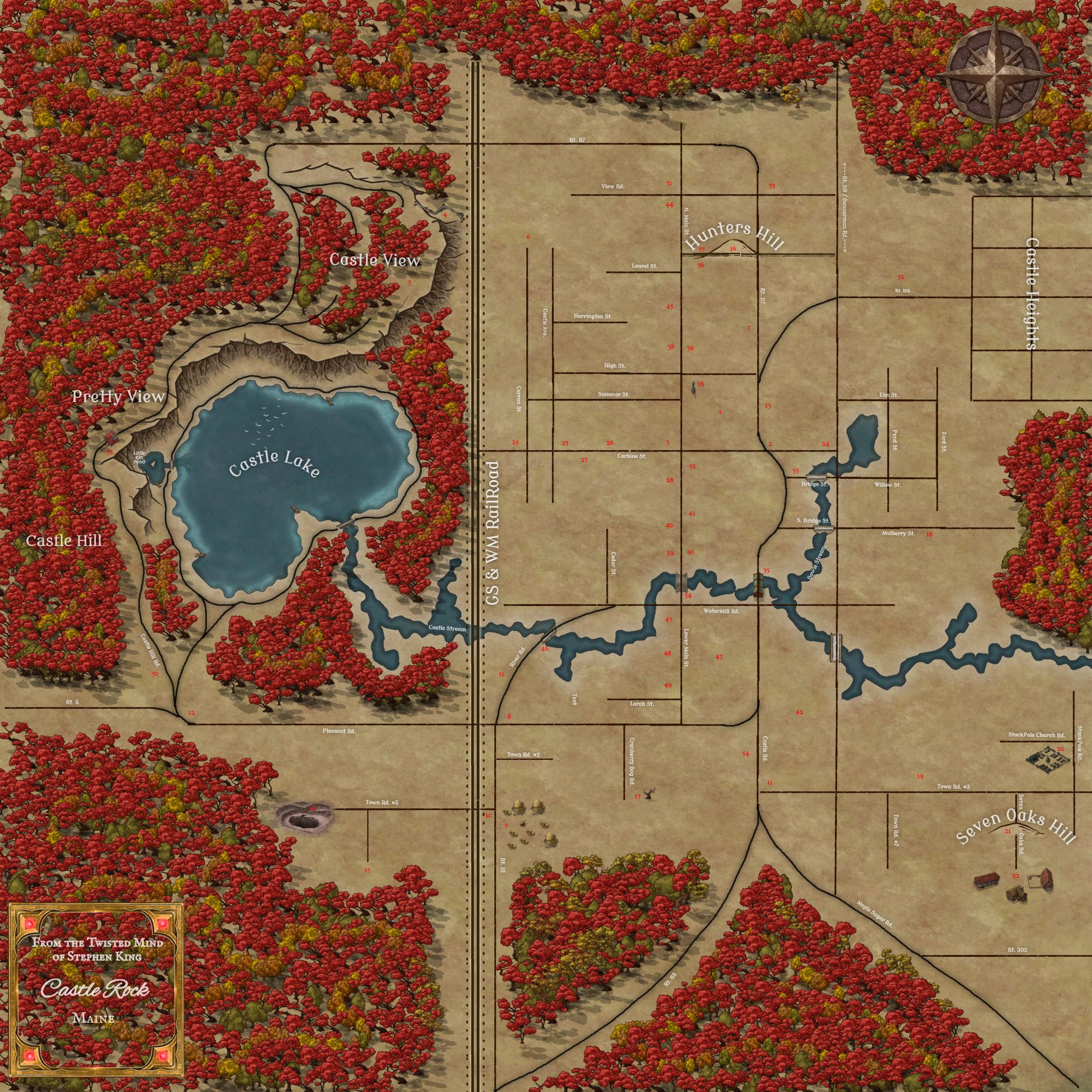 Castle Rock | Inkarnate - Create Fantasy Maps Online