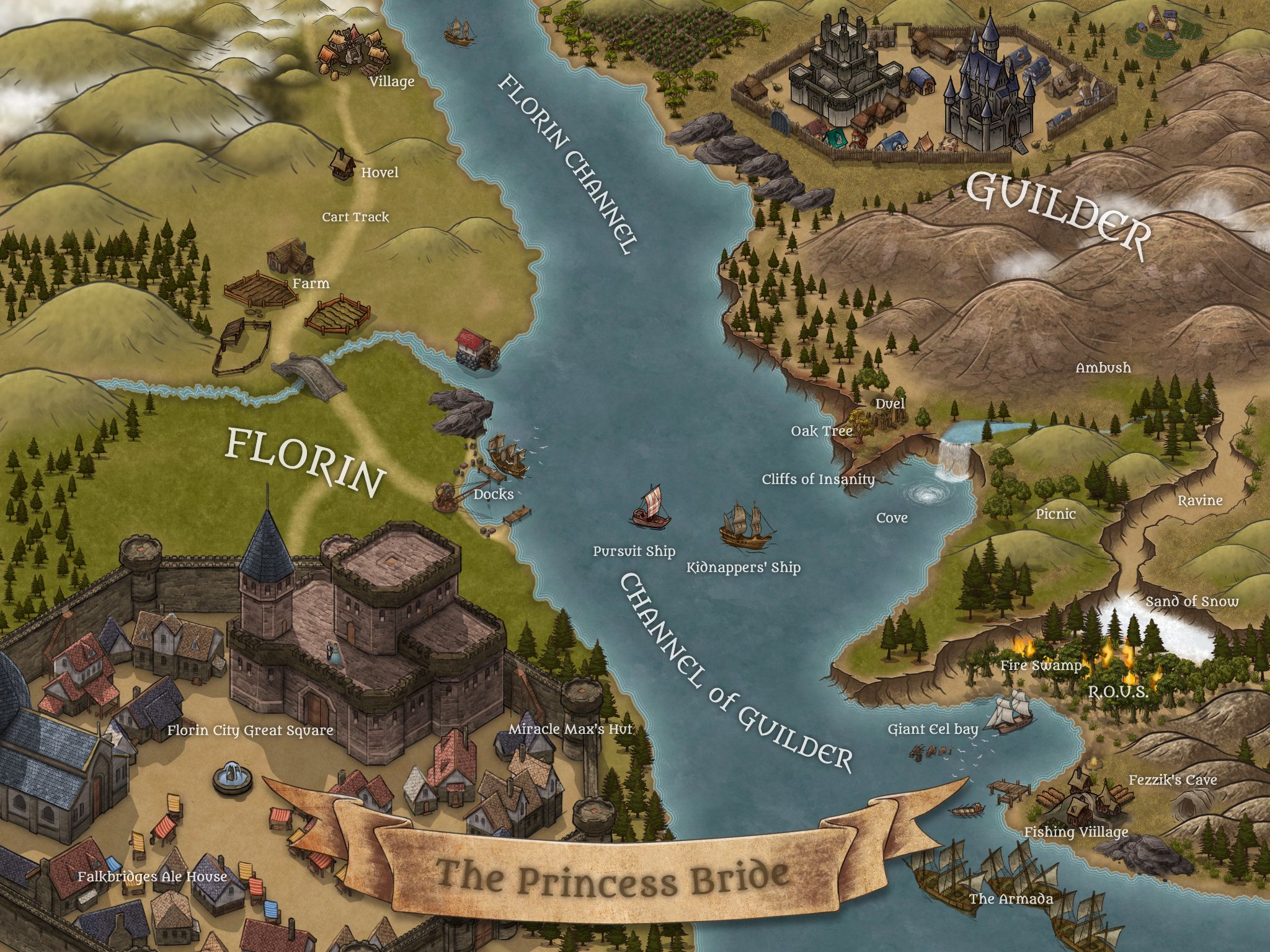 Princess Bride | Inkarnate - Create Fantasy Maps Online