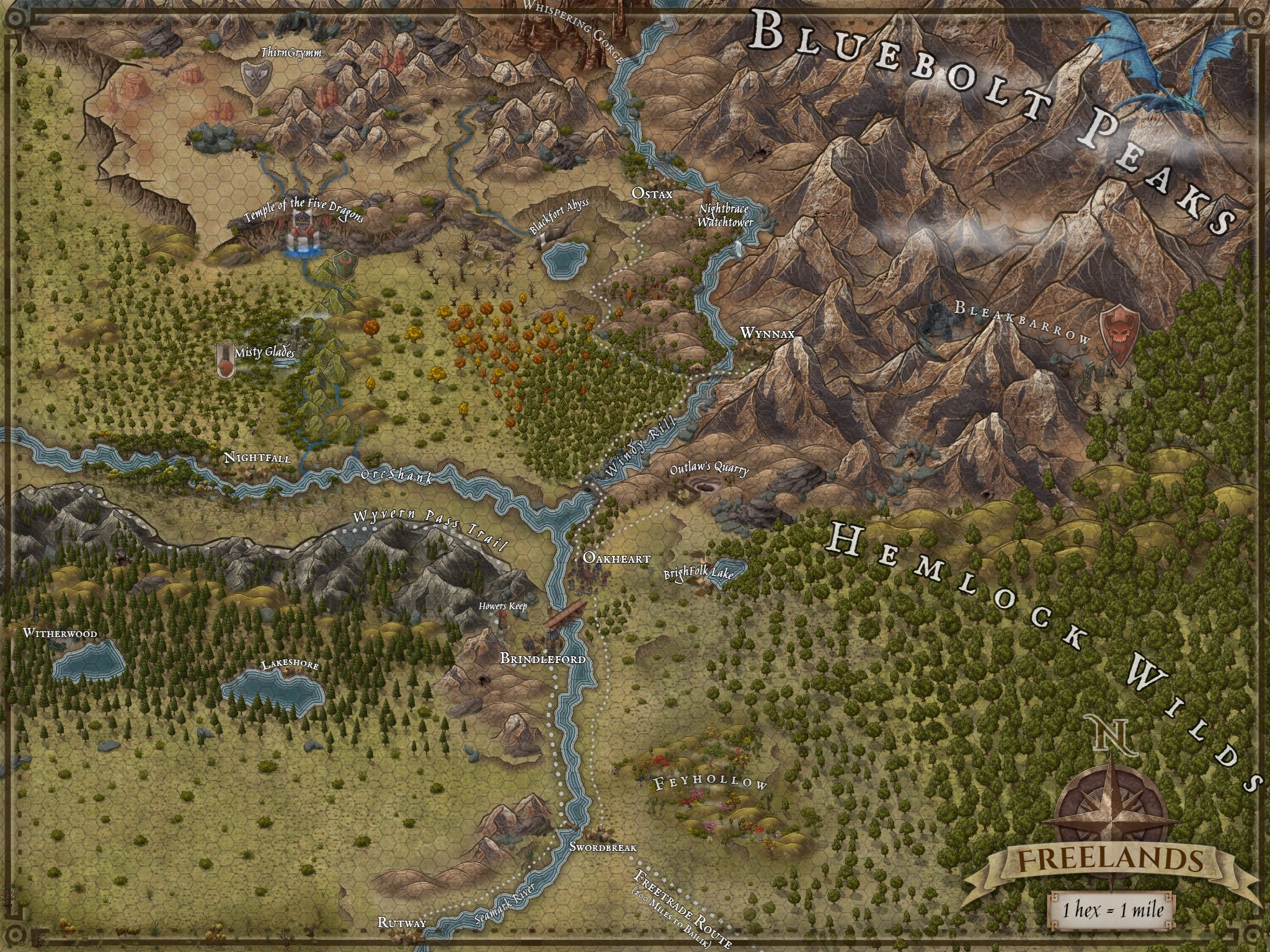 Freelands | Inkarnate - Create Fantasy Maps Online