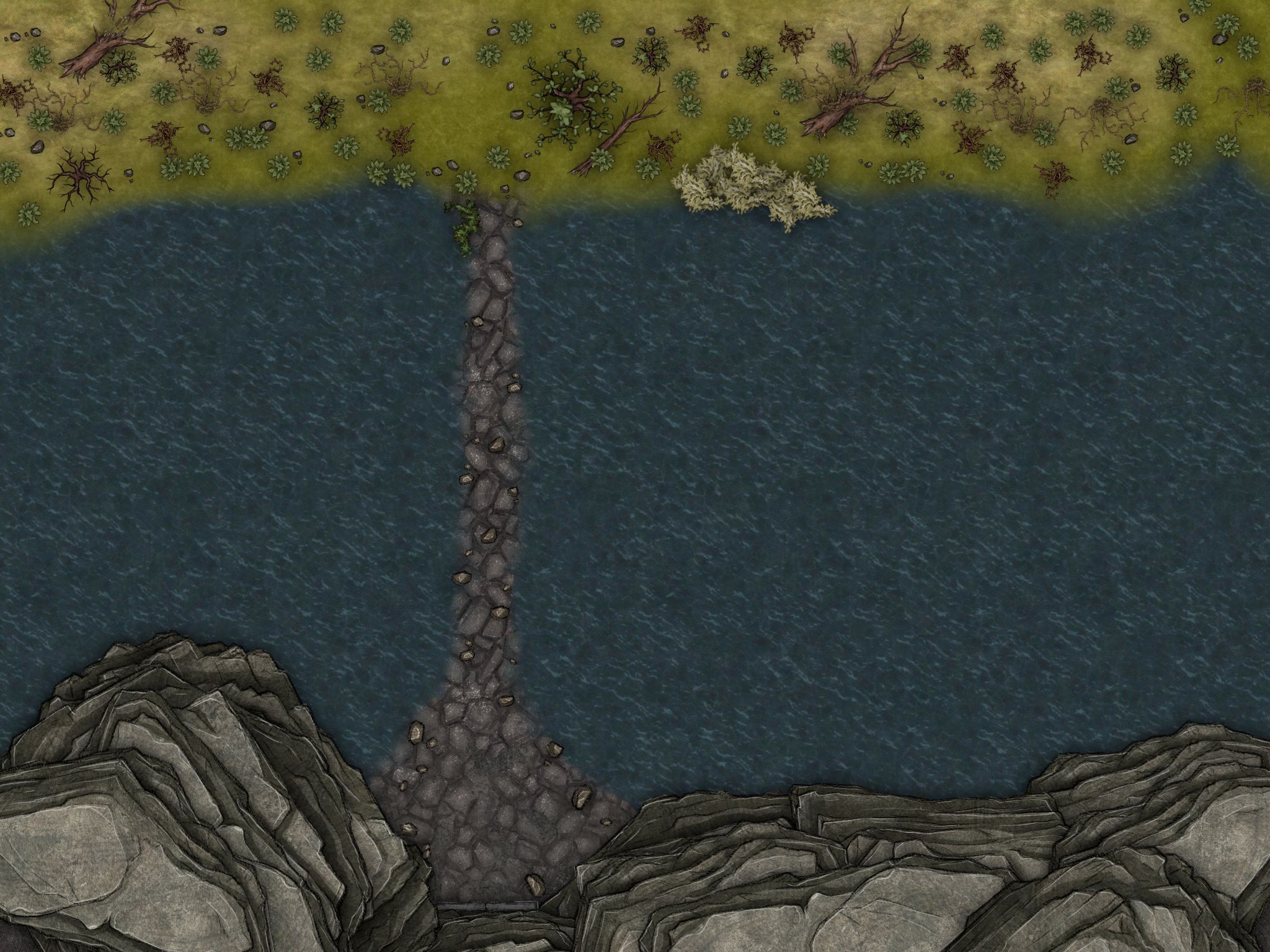 Final Enemy Causeway | Inkarnate - Create Fantasy Maps Online