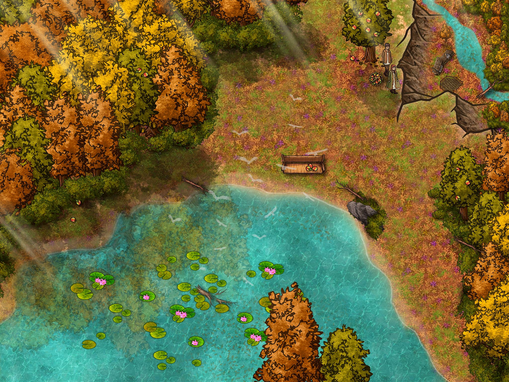 Autumn Scene | Inkarnate - Create Fantasy Maps Online