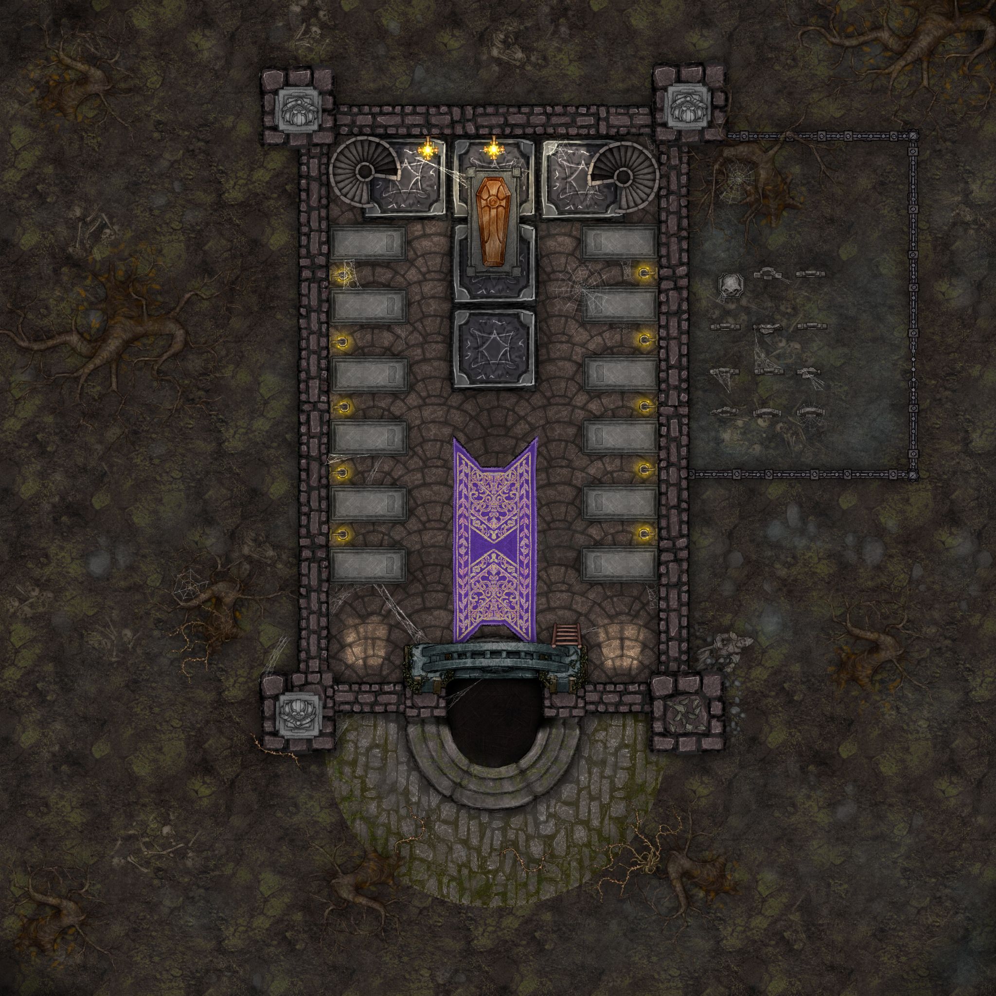 The Graveyard | Inkarnate - Create Fantasy Maps Online