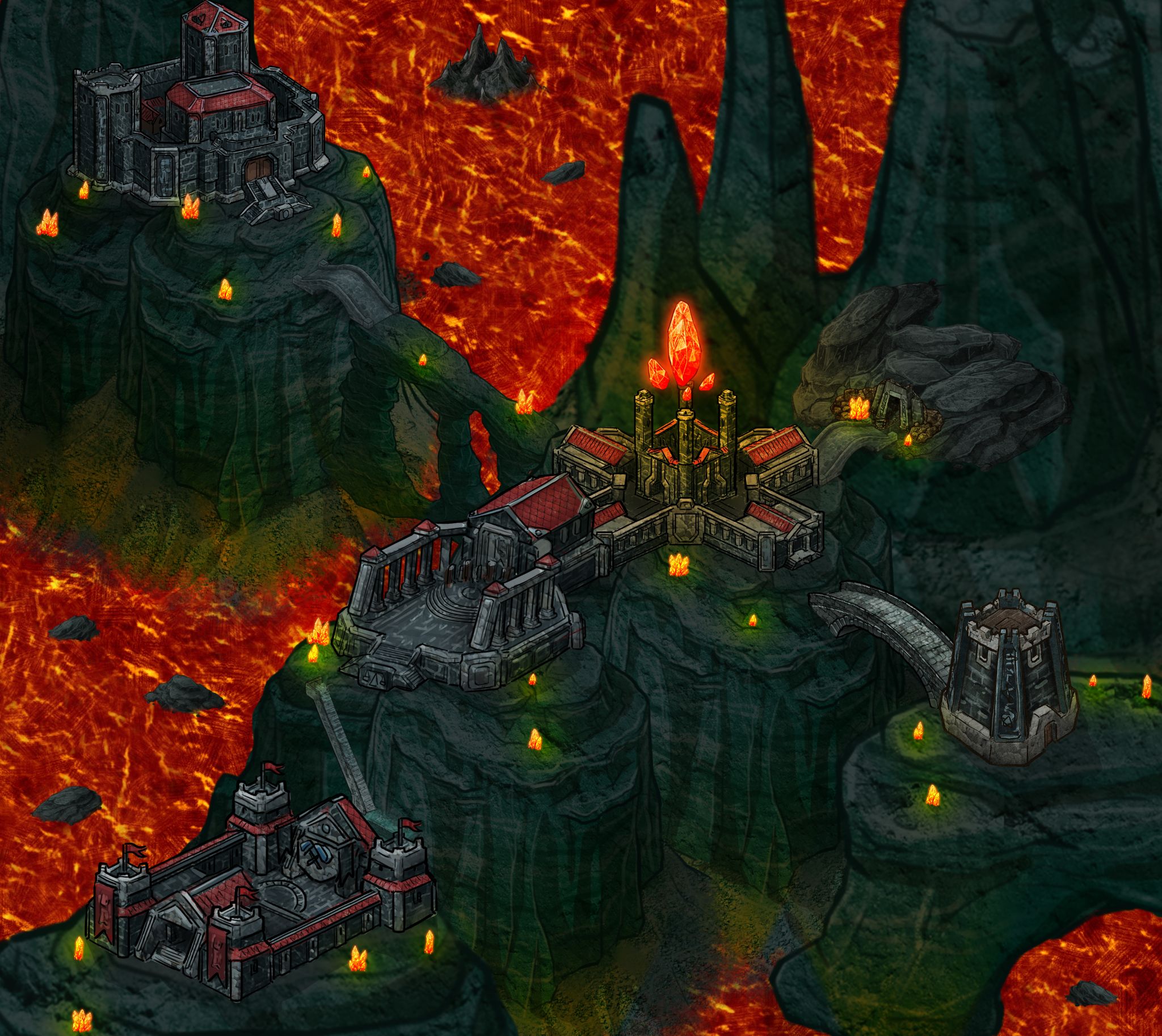 Dwarven citadel | Inkarnate - Create Fantasy Maps Online