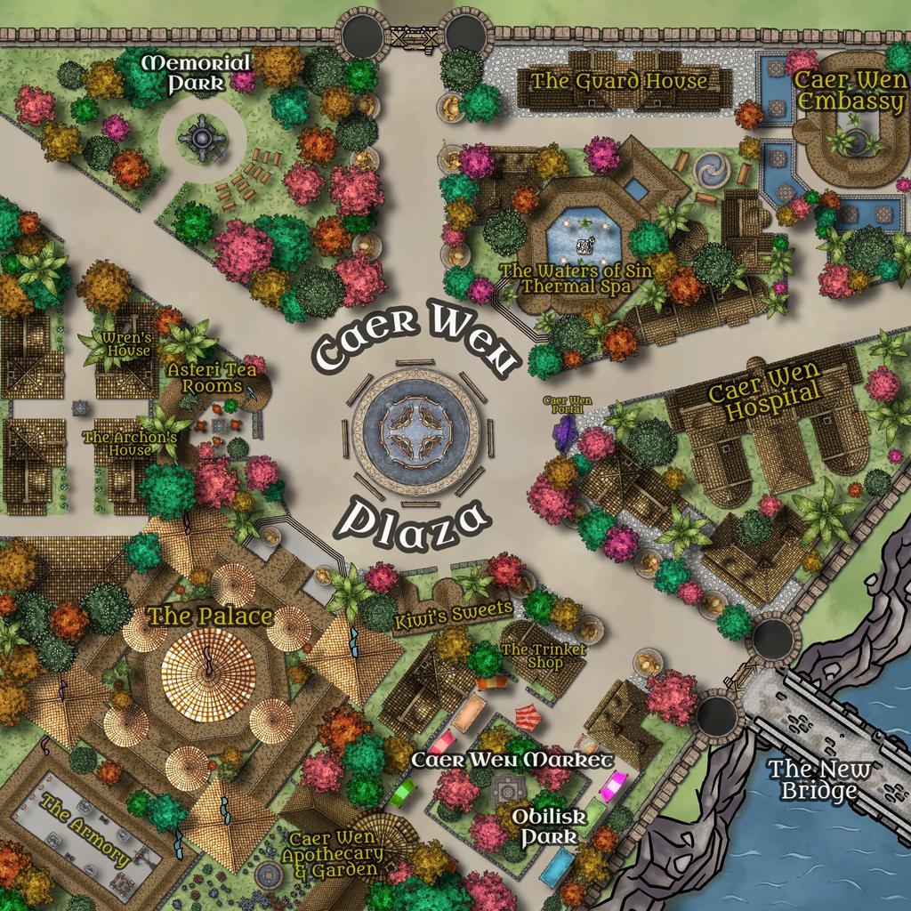 Pete of Caer Wen - Inkarnate | Inkarnate - Create Fantasy Maps Online