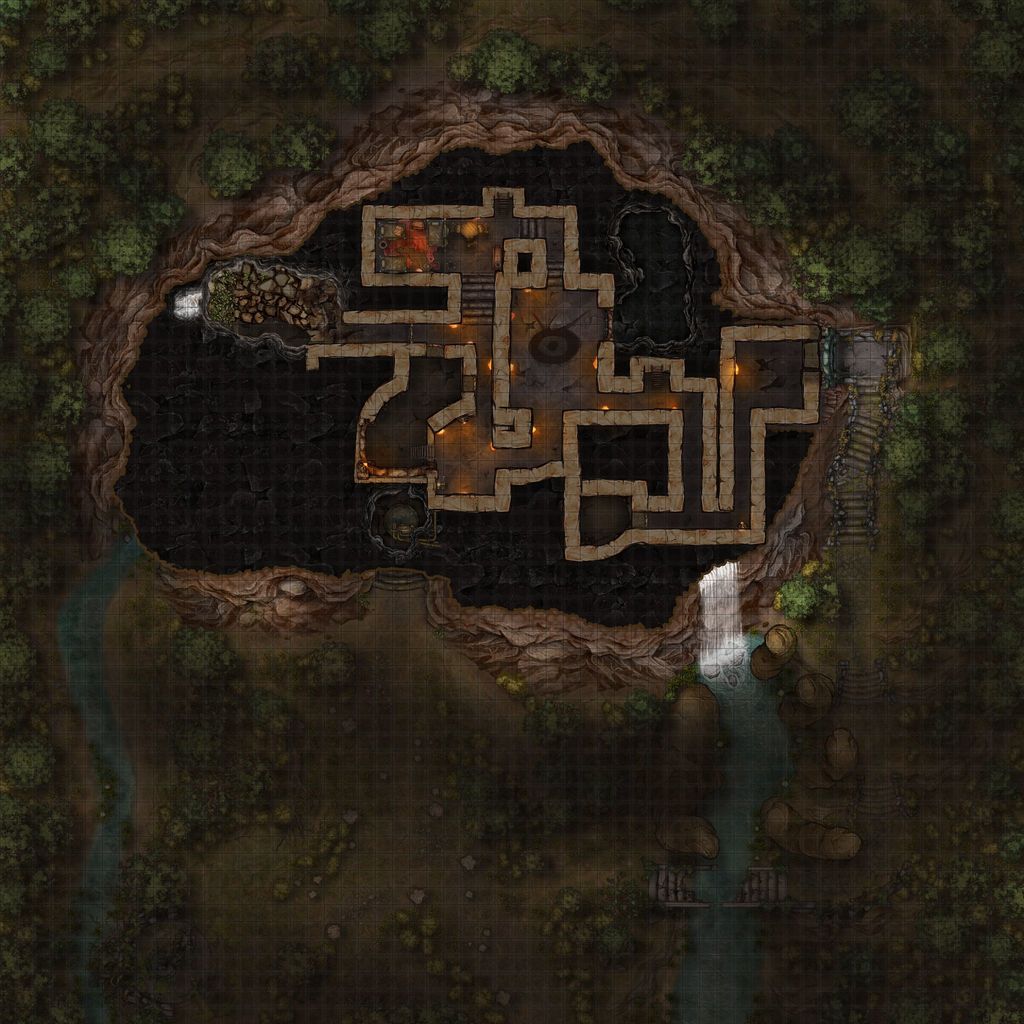 Triboar Trail Bridge Crossing | Inkarnate - Create Fantasy Maps Online