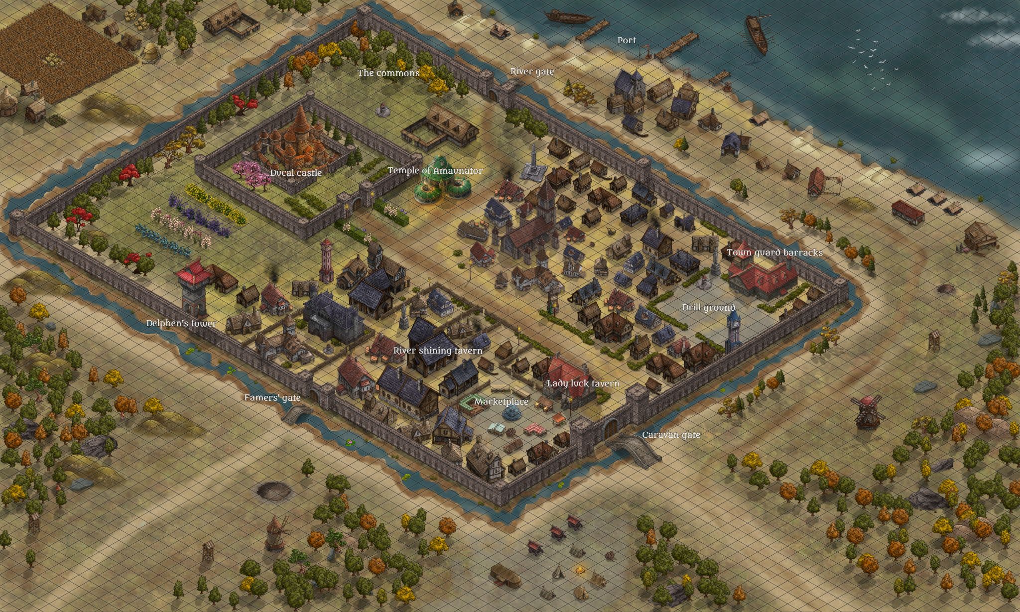 Daggerford | Inkarnate - Create Fantasy Maps Online