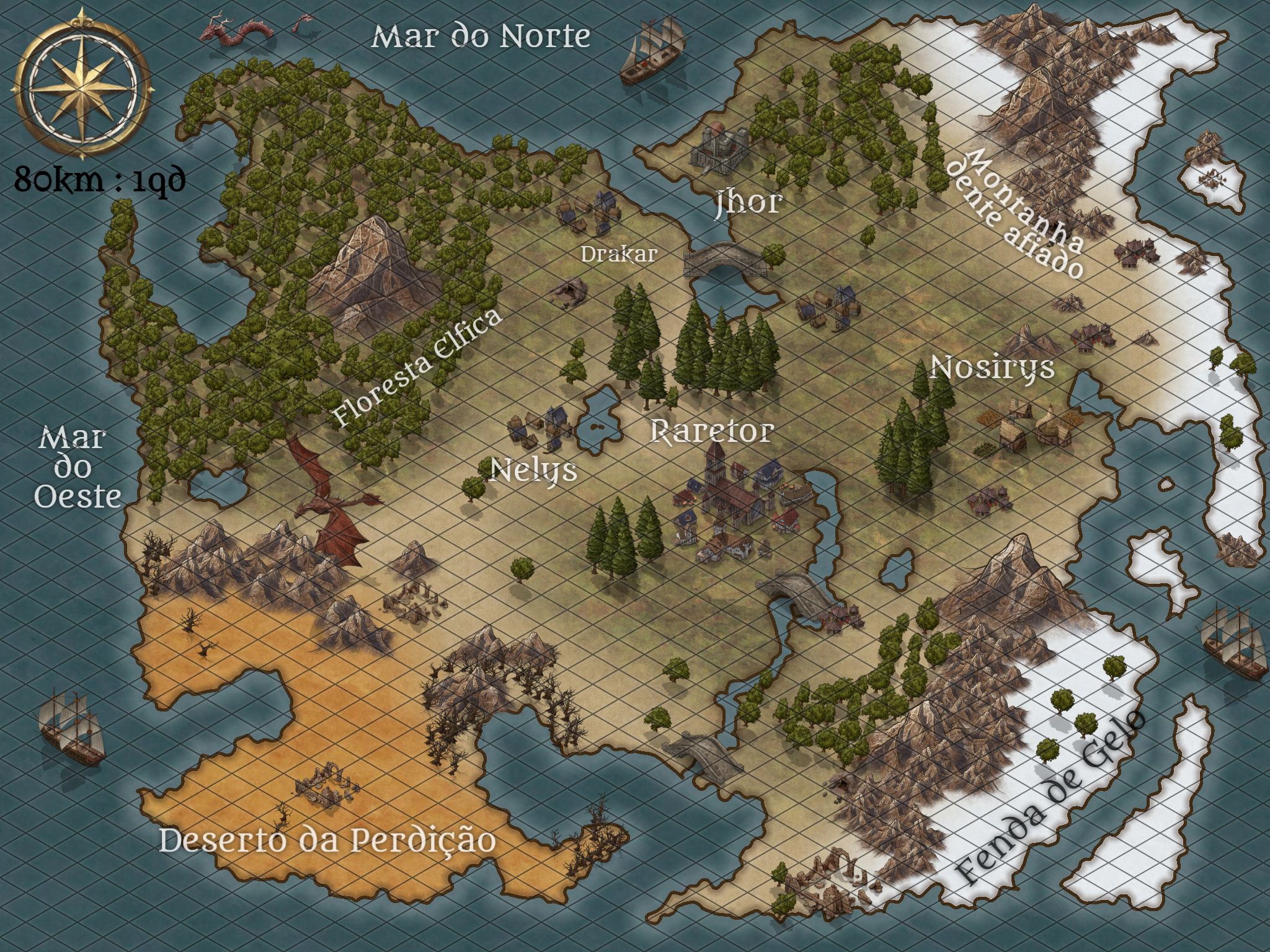 Mapa do Jogo | Inkarnate - Create Fantasy Maps Online