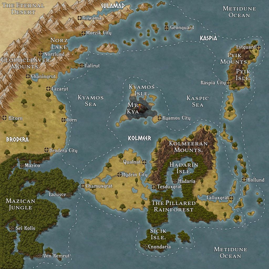 The Red Wizard - Inkarnate | Inkarnate - Create Fantasy Maps Online
