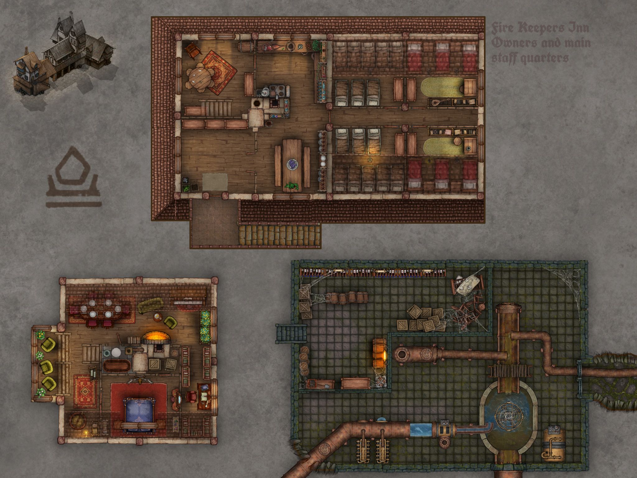 FK Inn - Owners House | Inkarnate - Create Fantasy Maps Online