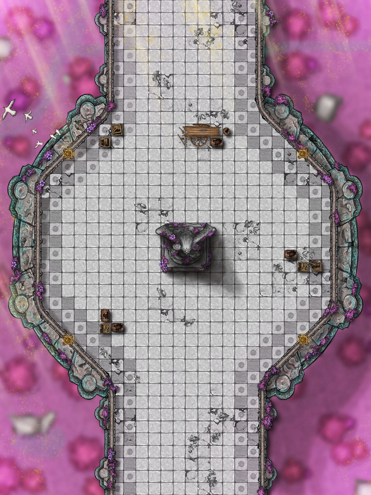 Forgotten Bridge | Inkarnate - Create Fantasy Maps Online