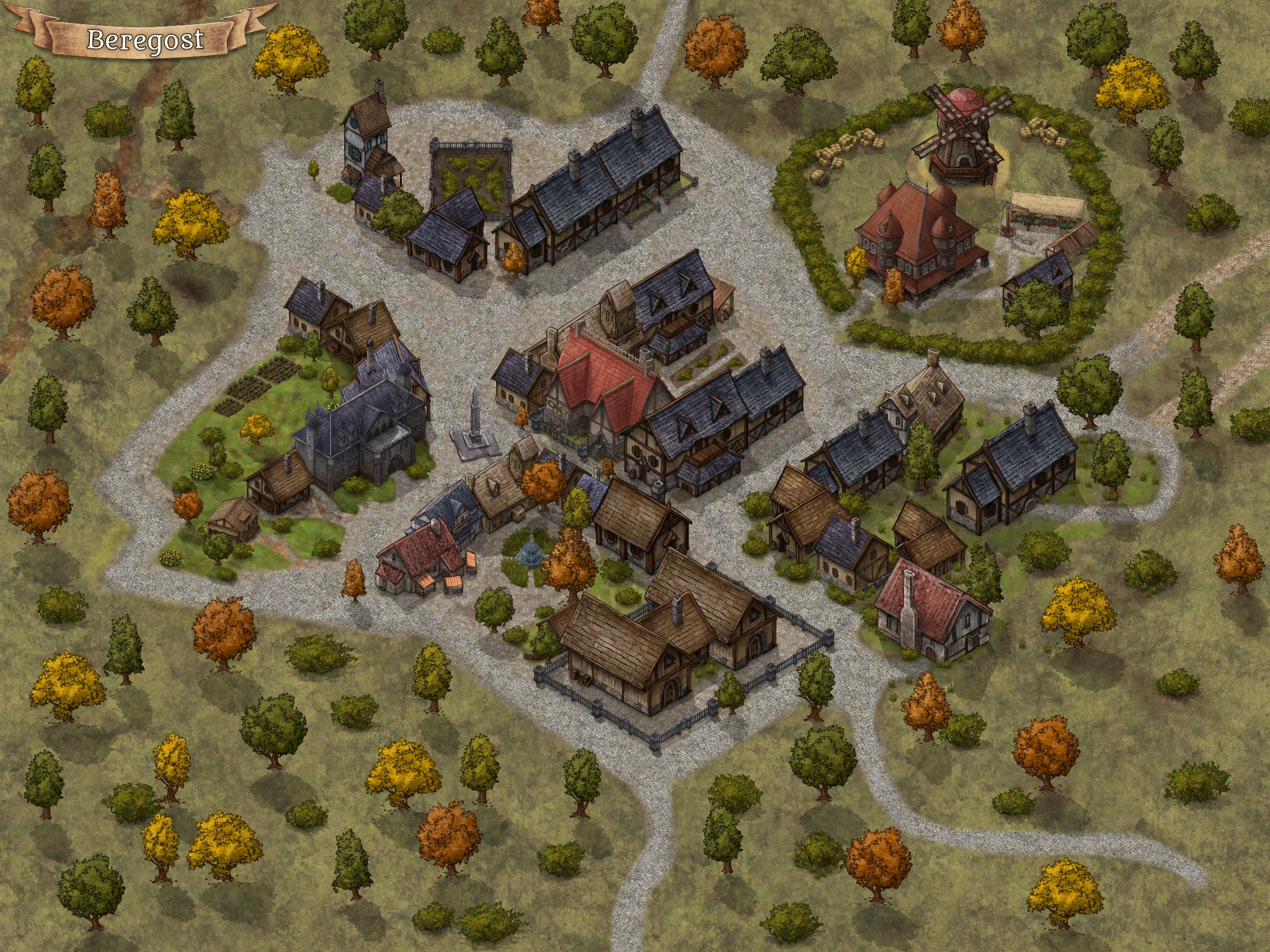 Beregost | Inkarnate - Create Fantasy Maps Online