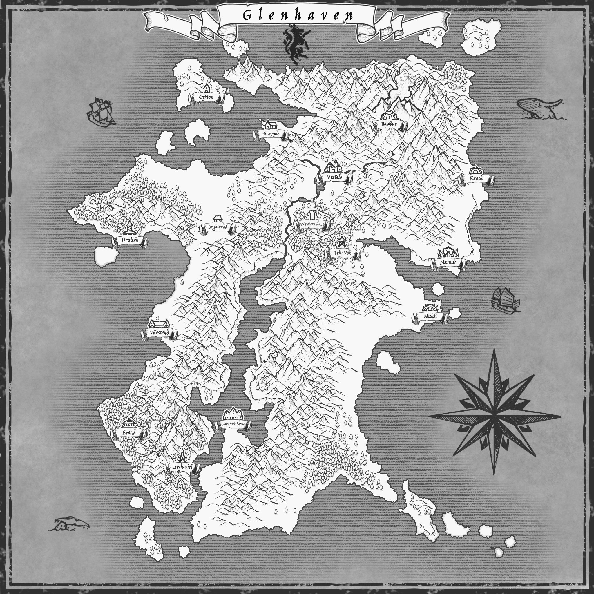 Glenhaven | Inkarnate - Create Fantasy Maps Online