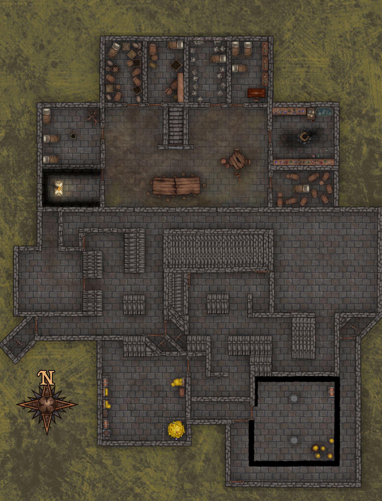 The Abbey | Inkarnate - Create Fantasy Maps Online