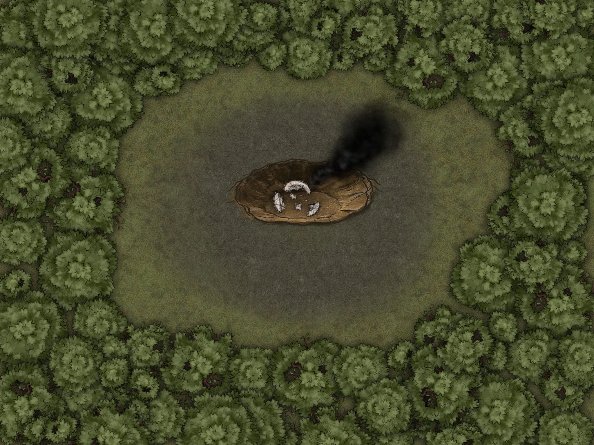 Rockport Pod Crash | Inkarnate - Create Fantasy Maps Online