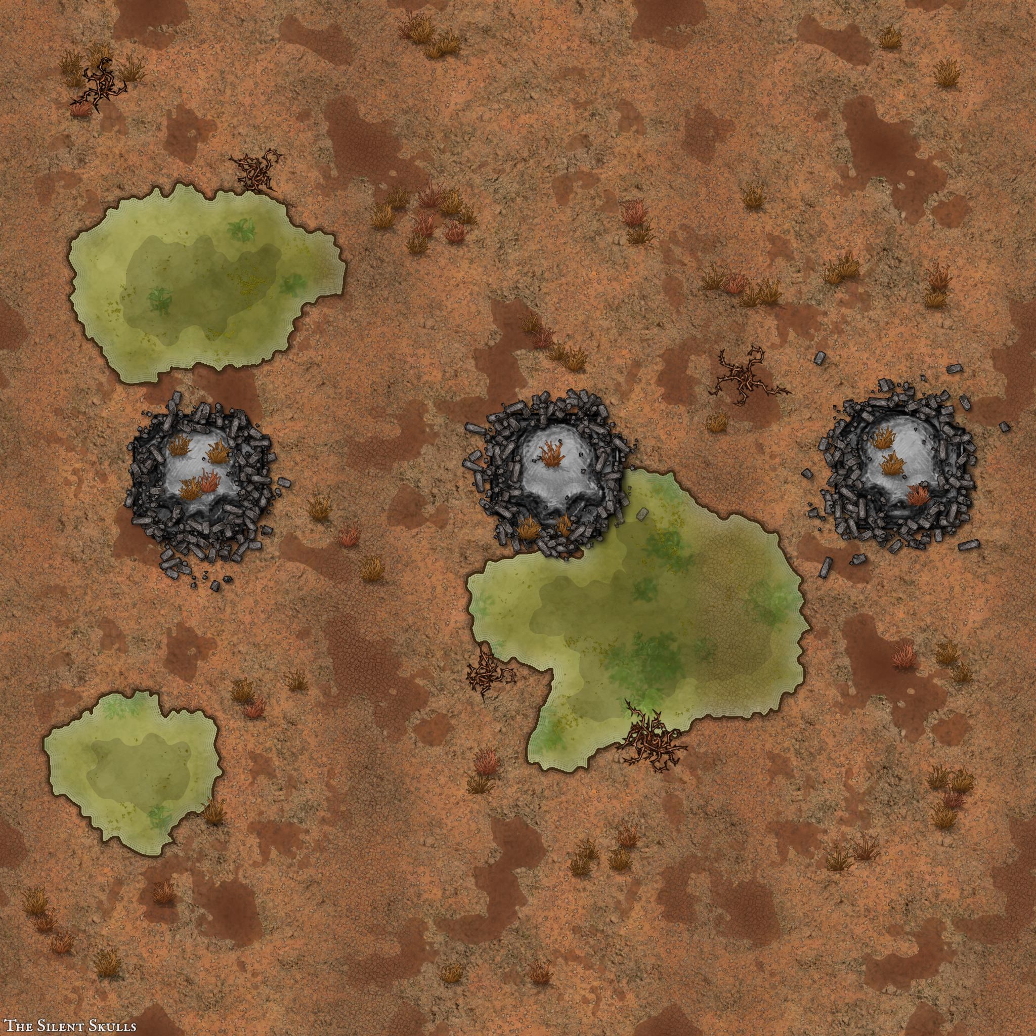 The Silent Skulls - No Accents | Inkarnate - Create Fantasy Maps Online