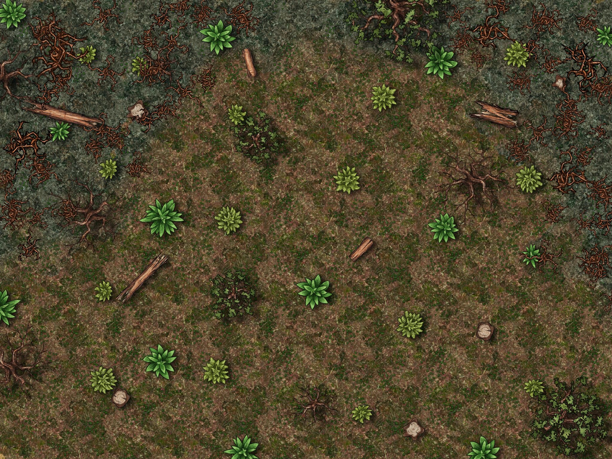 Bramble Wilds Entrance | Inkarnate - Create Fantasy Maps Online