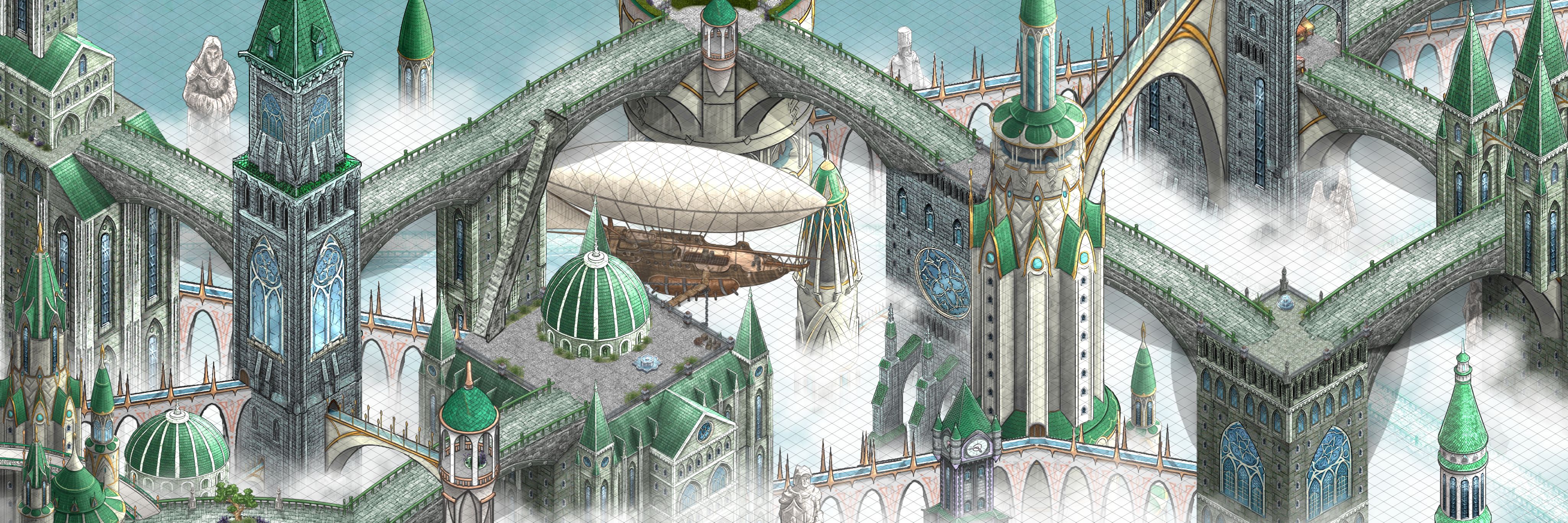 Ravnica Skyroad | Inkarnate - Create Fantasy Maps Online