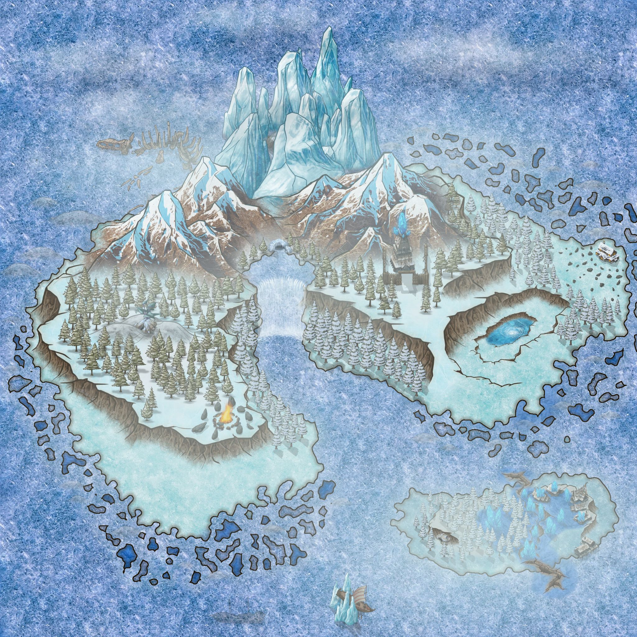 Vale of The Long Night | Inkarnate - Create Fantasy Maps Online