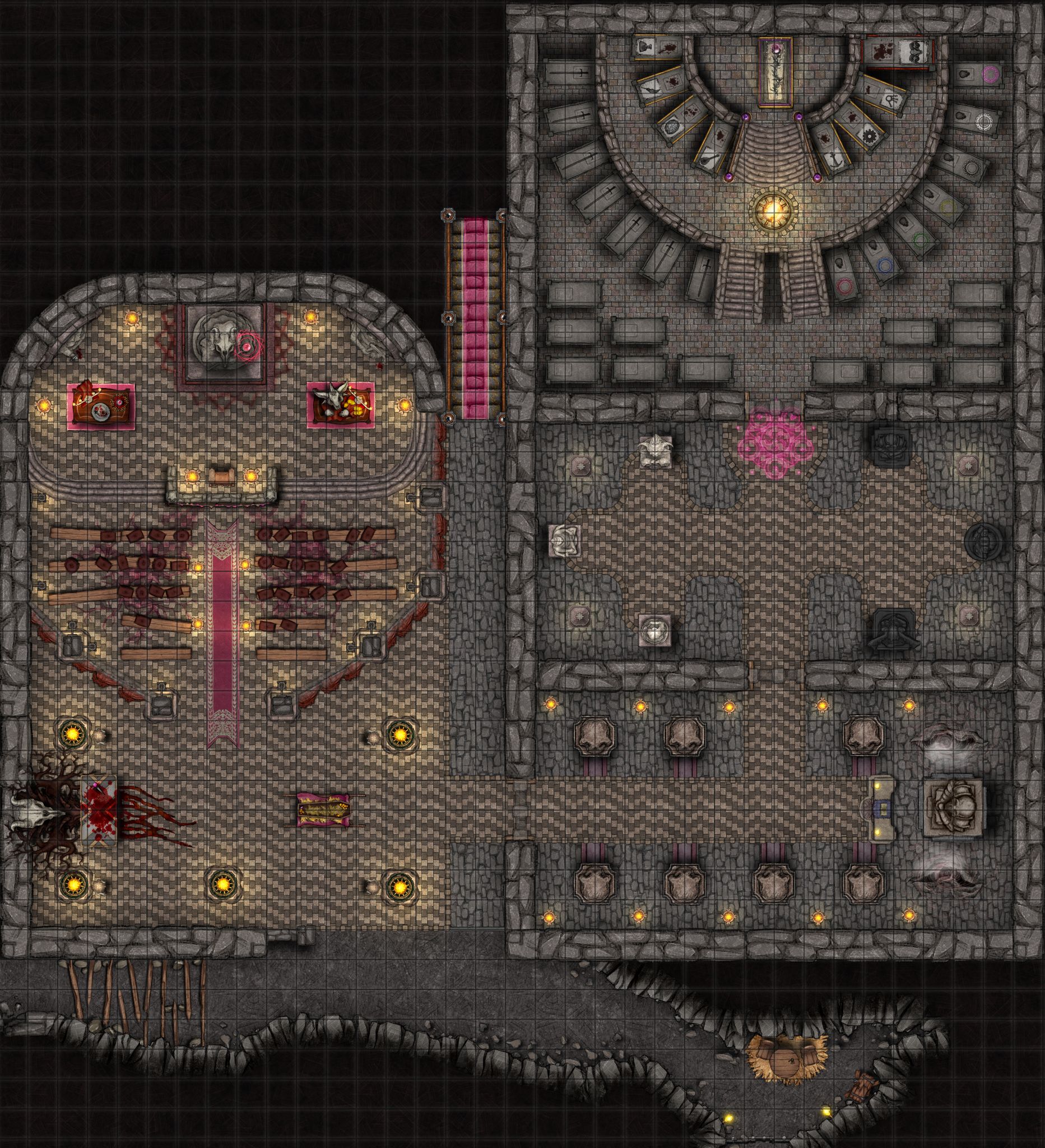 Dungeon Level 1 | Inkarnate - Create Fantasy Maps Online