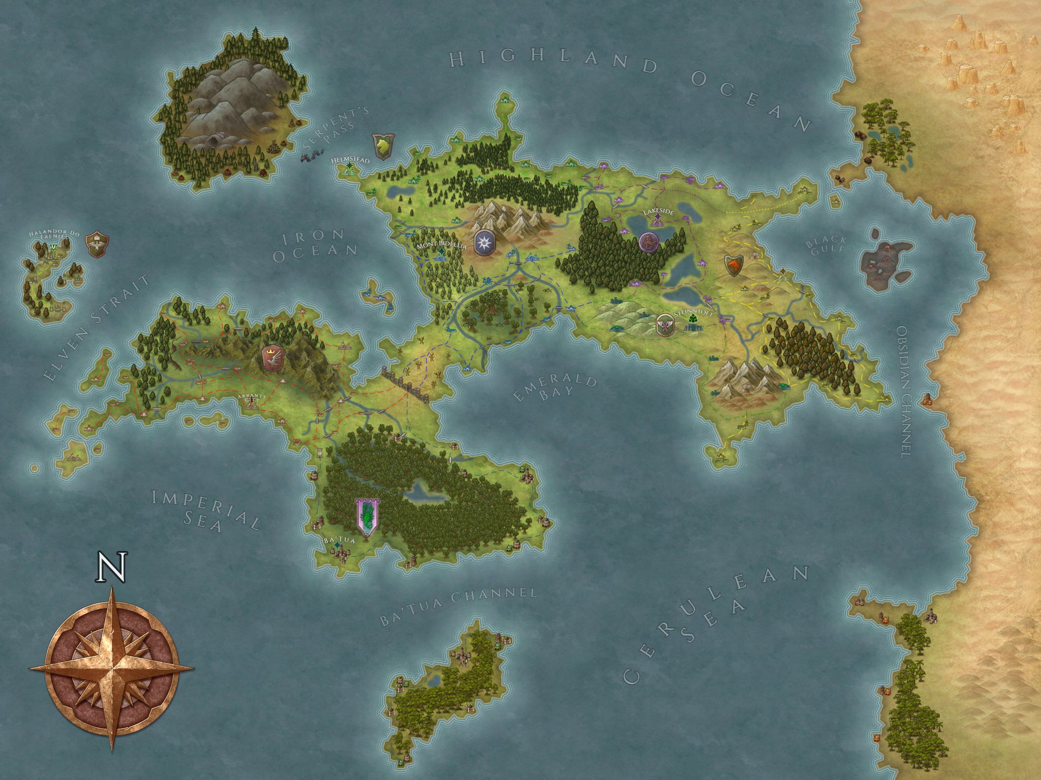 Inkarnate - Create Fantasy Maps Online