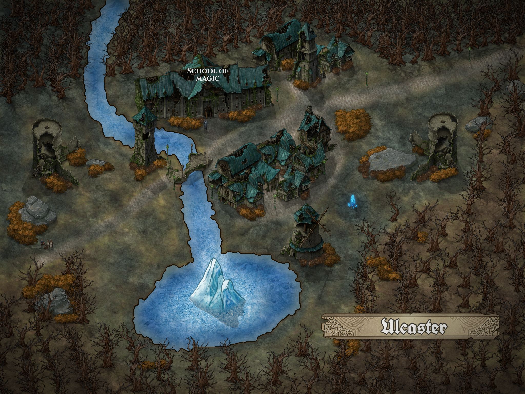 Ulcaster | Inkarnate - Create Fantasy Maps Online