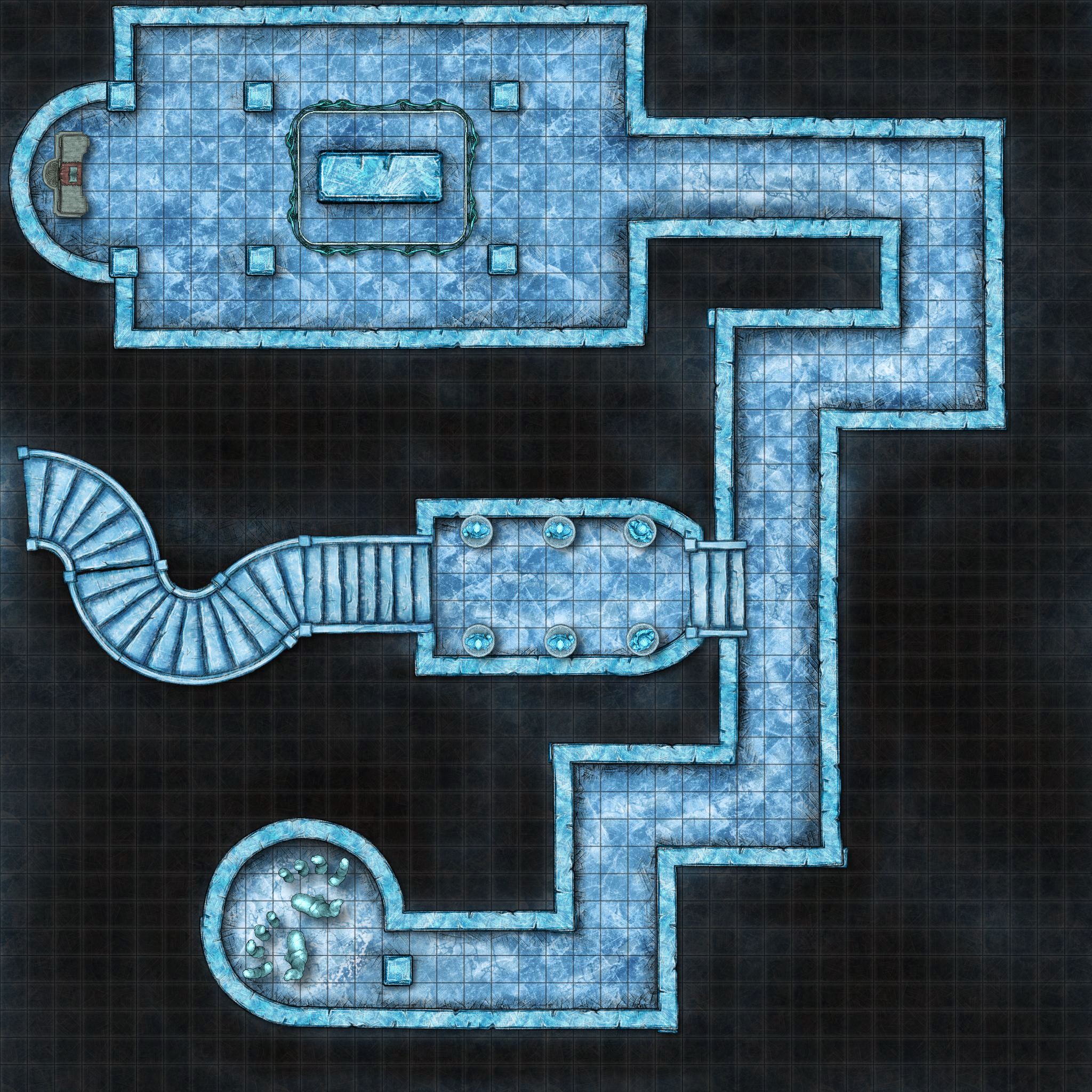 ICE DUNGEON | Inkarnate - Create Fantasy Maps Online