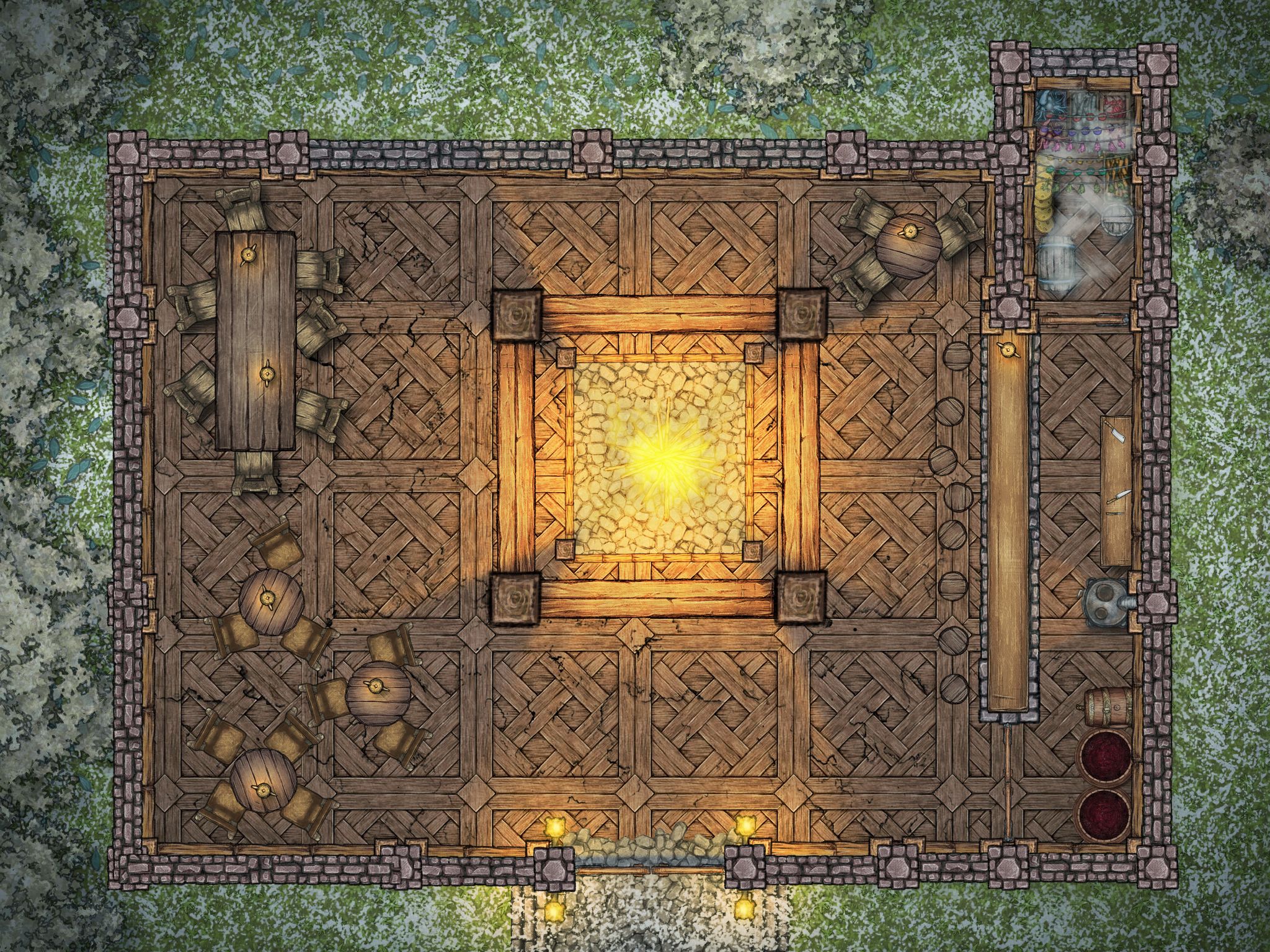 Mead hall | Inkarnate - Create Fantasy Maps Online