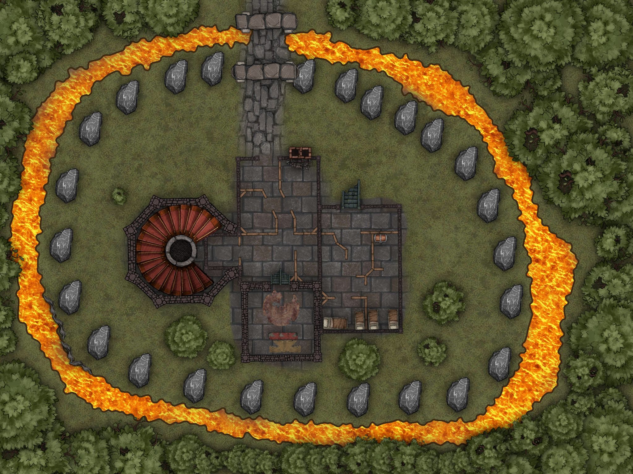 Druids Temple | Inkarnate - Create Fantasy Maps Online