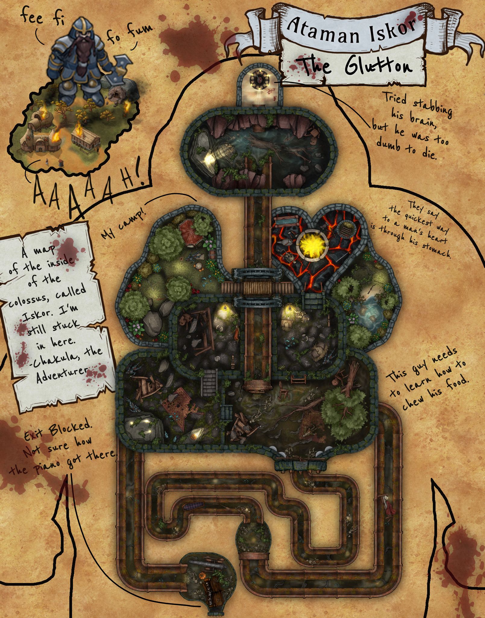 Ataman The Glutton | Inkarnate - Create Fantasy Maps Online