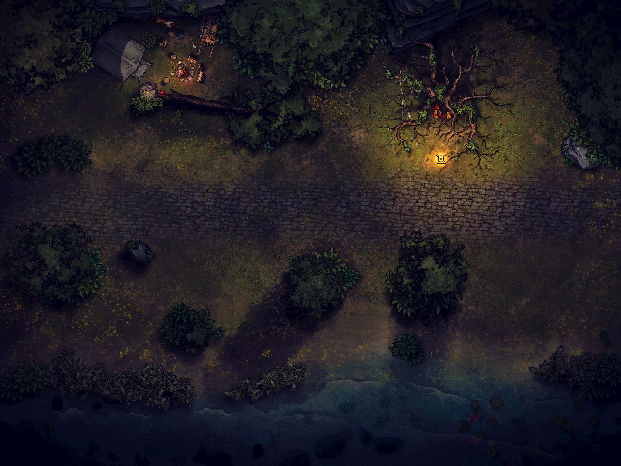 Lonely road | Inkarnate - Create Fantasy Maps Online