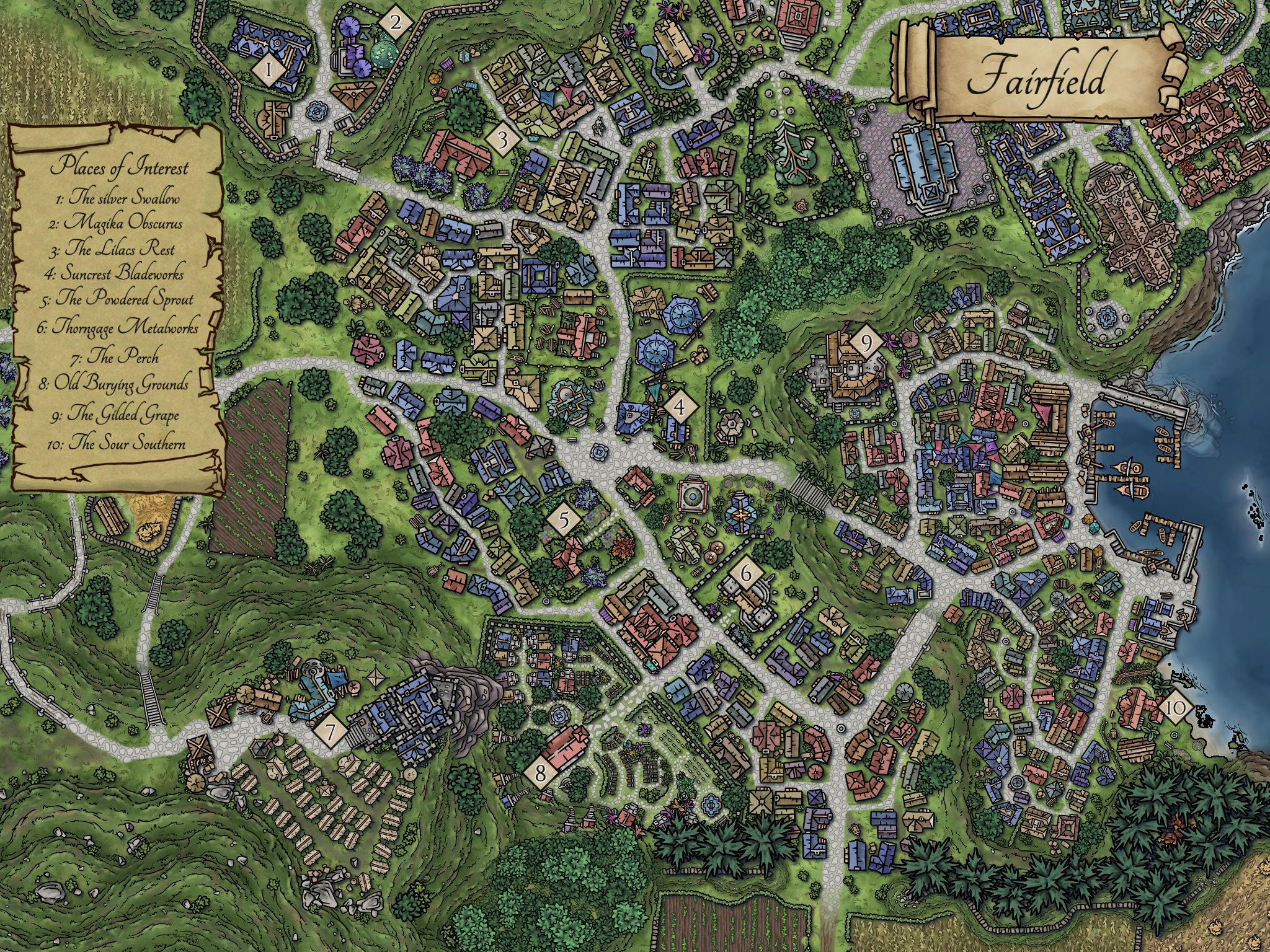 Fairfield | Inkarnate - Create Fantasy Maps Online