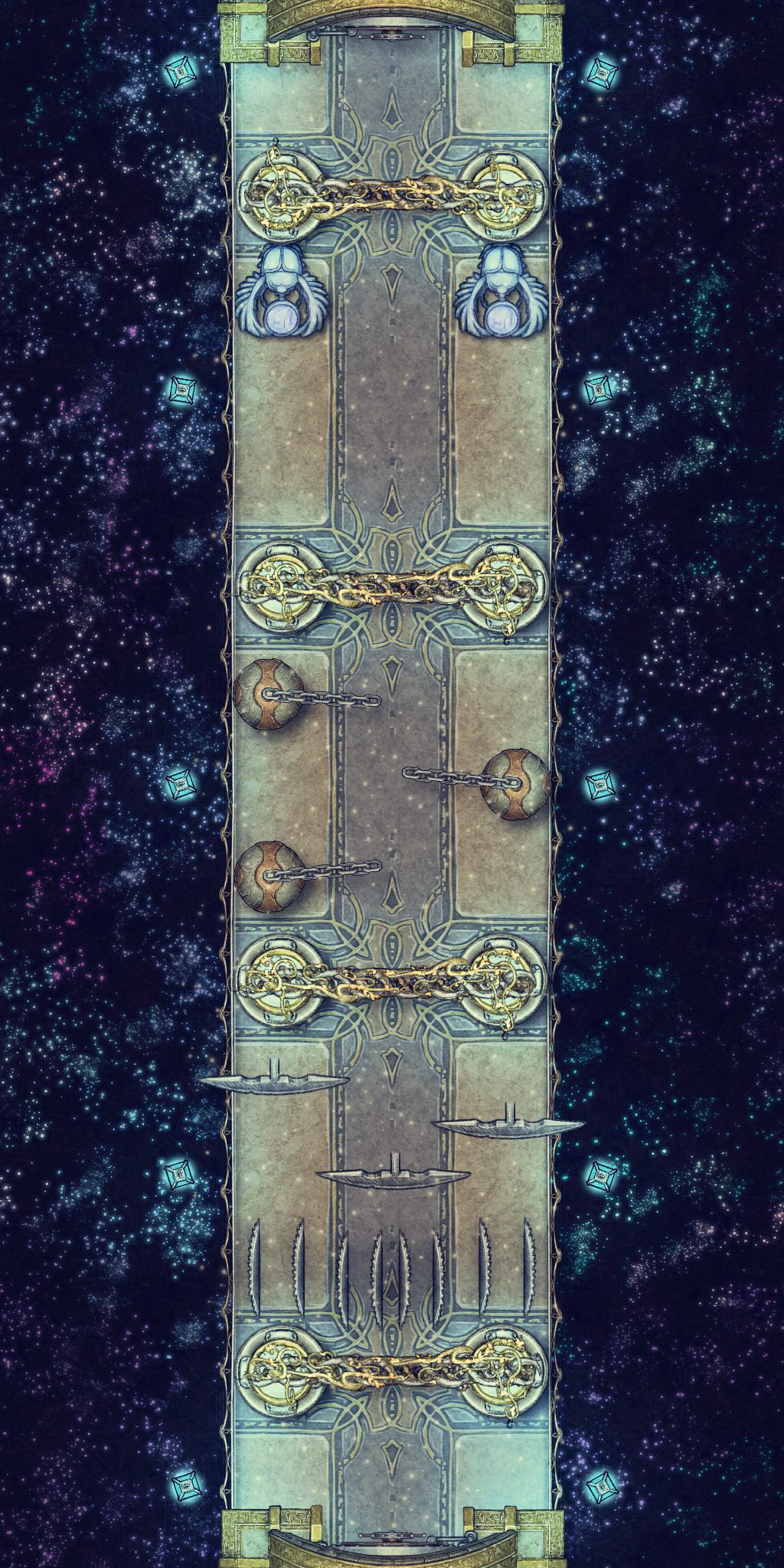 The Long Hallway | Inkarnate - Create Fantasy Maps Online