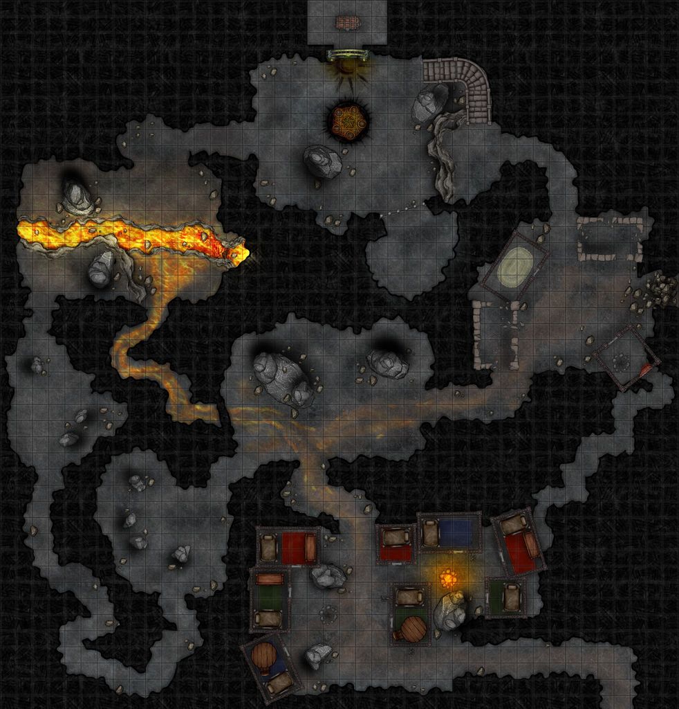 Ice Cavern Expedition | Inkarnate - Create Fantasy Maps Online