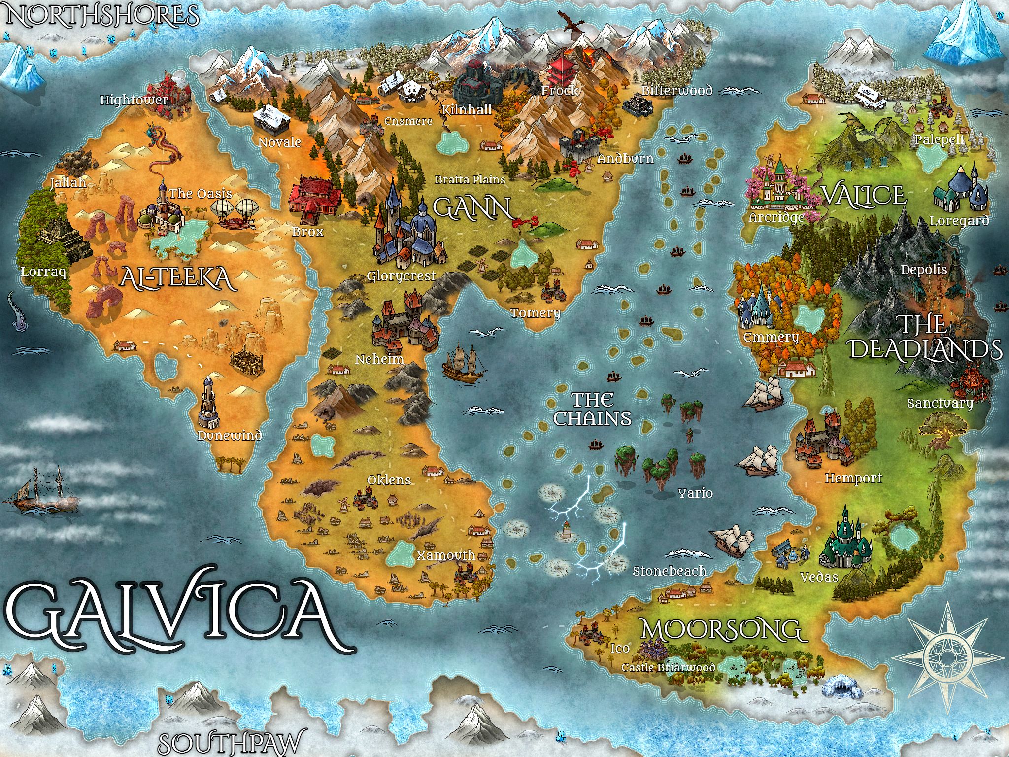 GALVICA | Inkarnate - Create Fantasy Maps Online