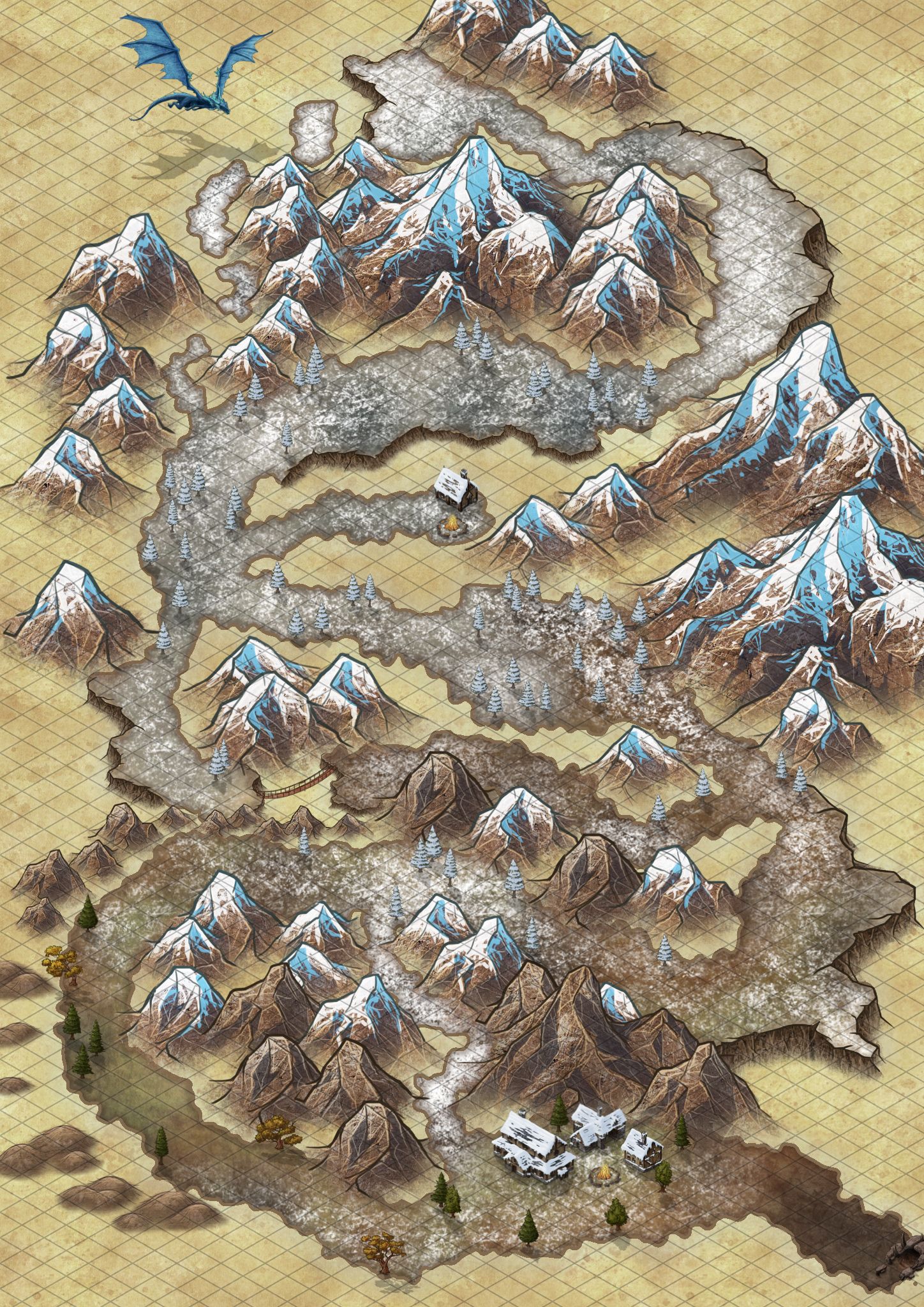 The Way of Kings Mt Richa | Inkarnate - Create Fantasy Maps Online