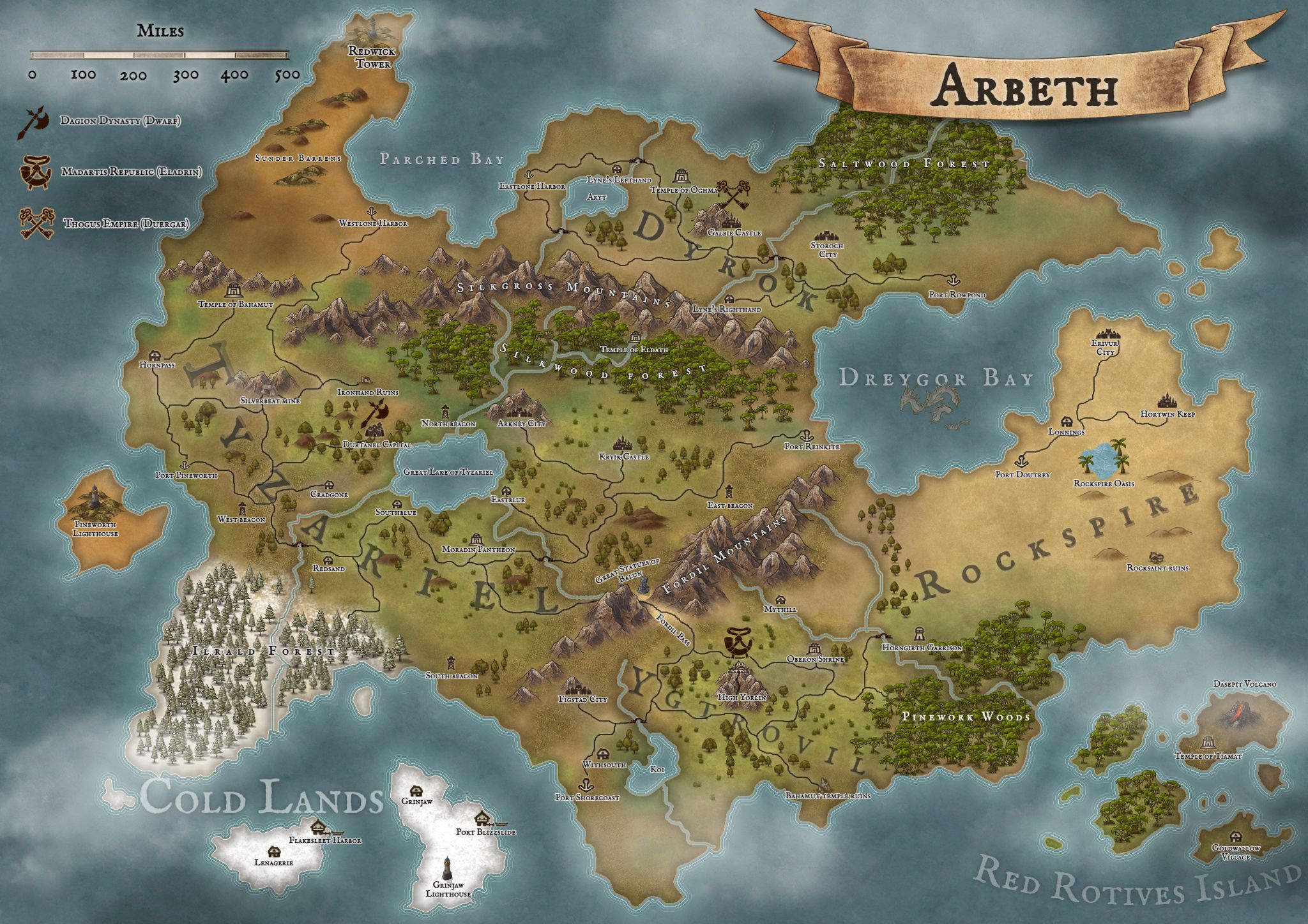Arbeth | Inkarnate - Create Fantasy Maps Online