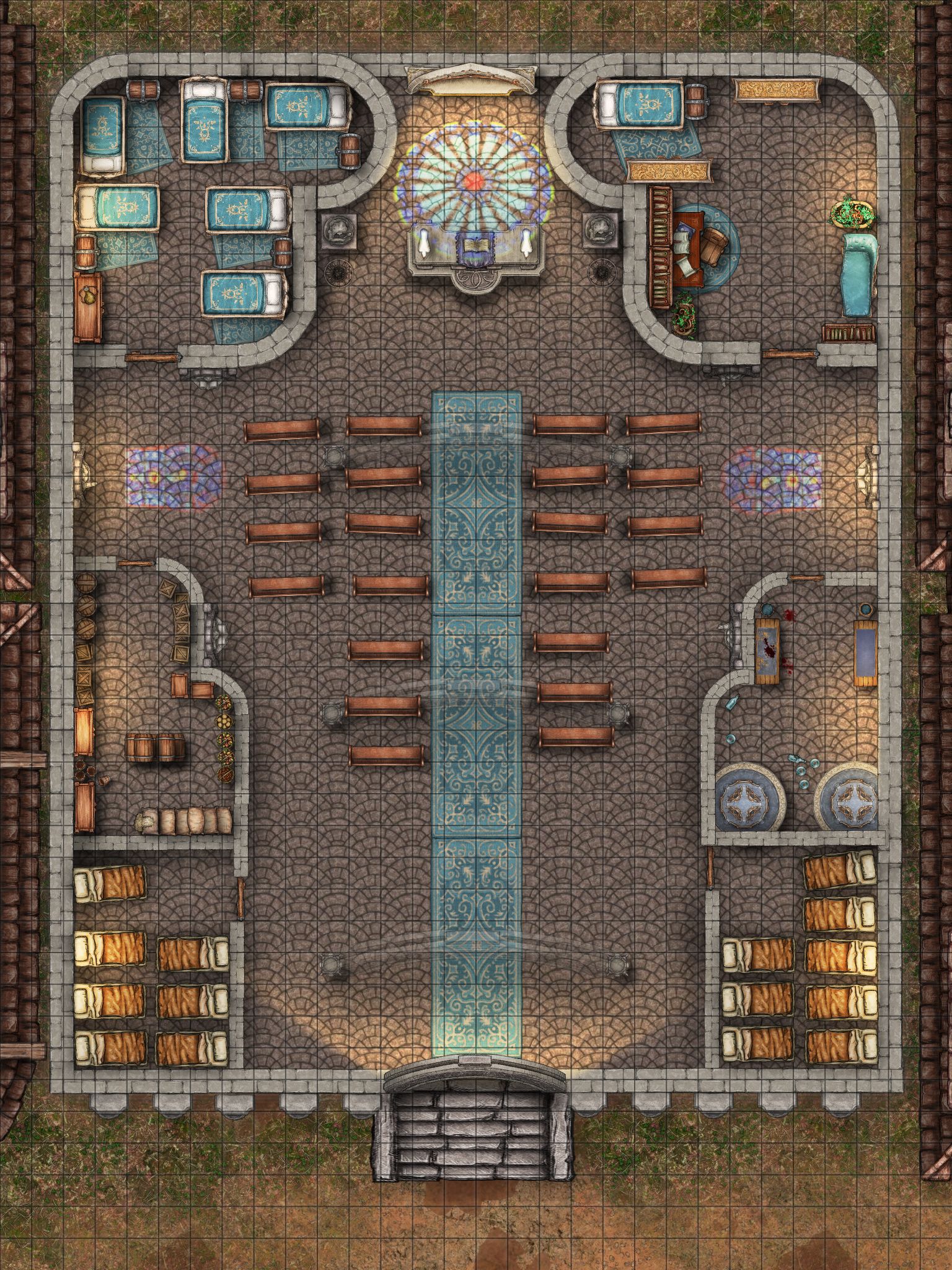 Shallya's Temple | Inkarnate - Create Fantasy Maps Online