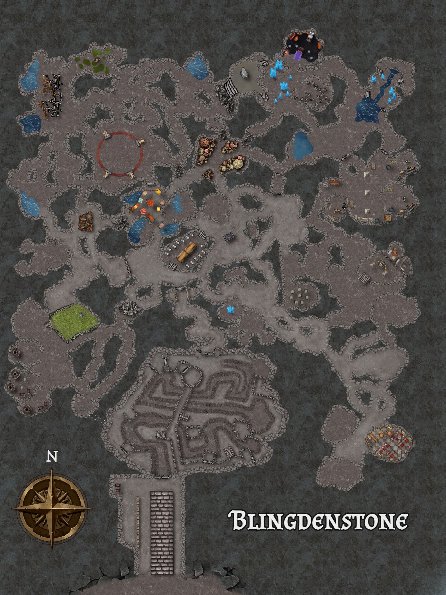 Blingdenstone | Inkarnate - Create Fantasy Maps Online