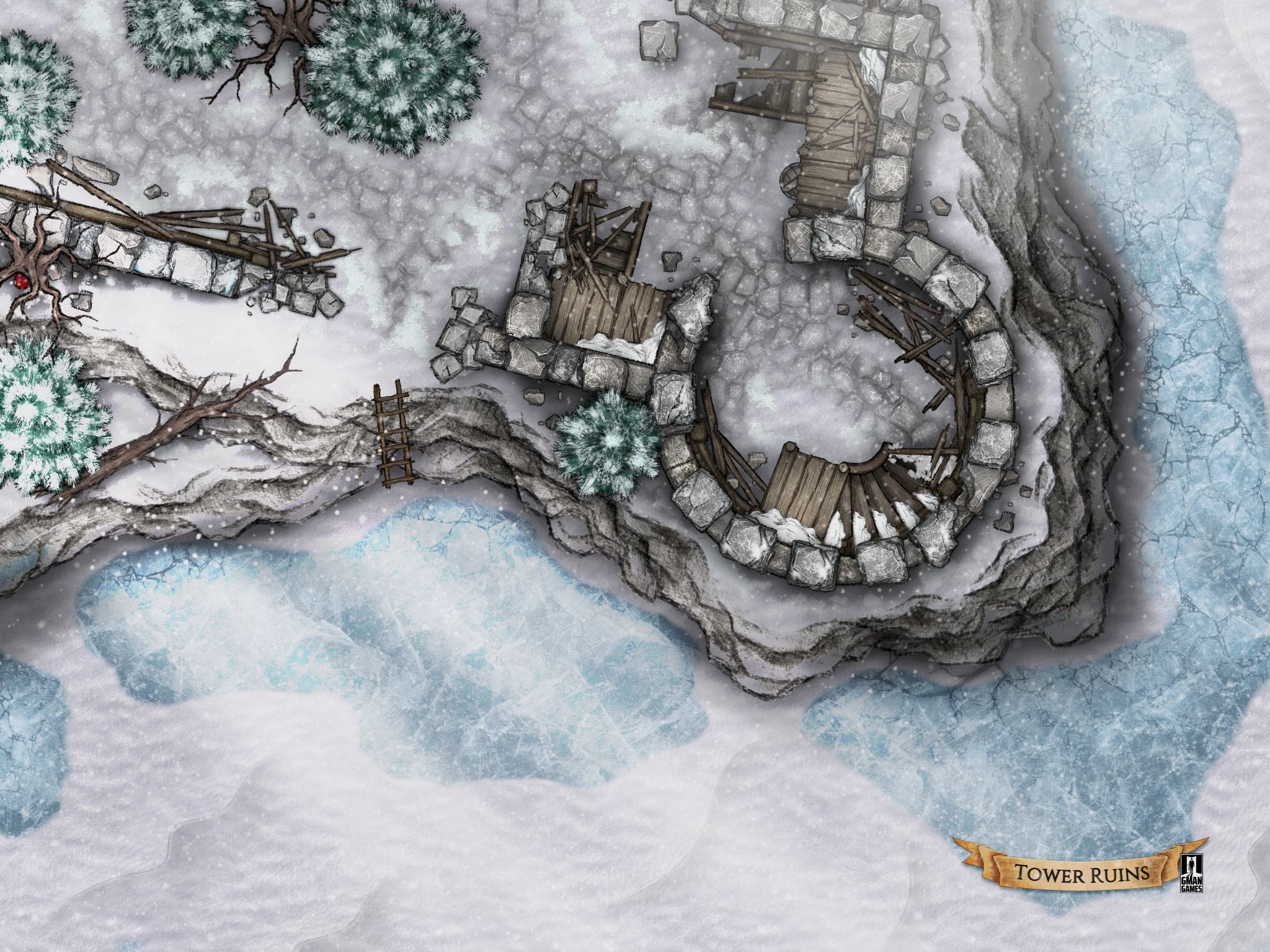 Tower Ruins | Inkarnate - Create Fantasy Maps Online