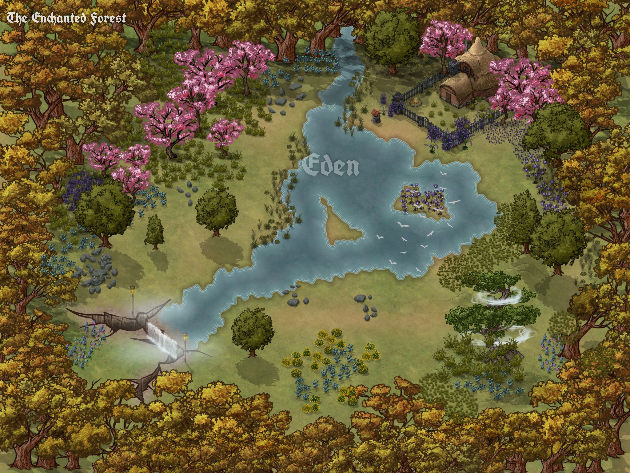 Eden | Inkarnate - Create Fantasy Maps Online