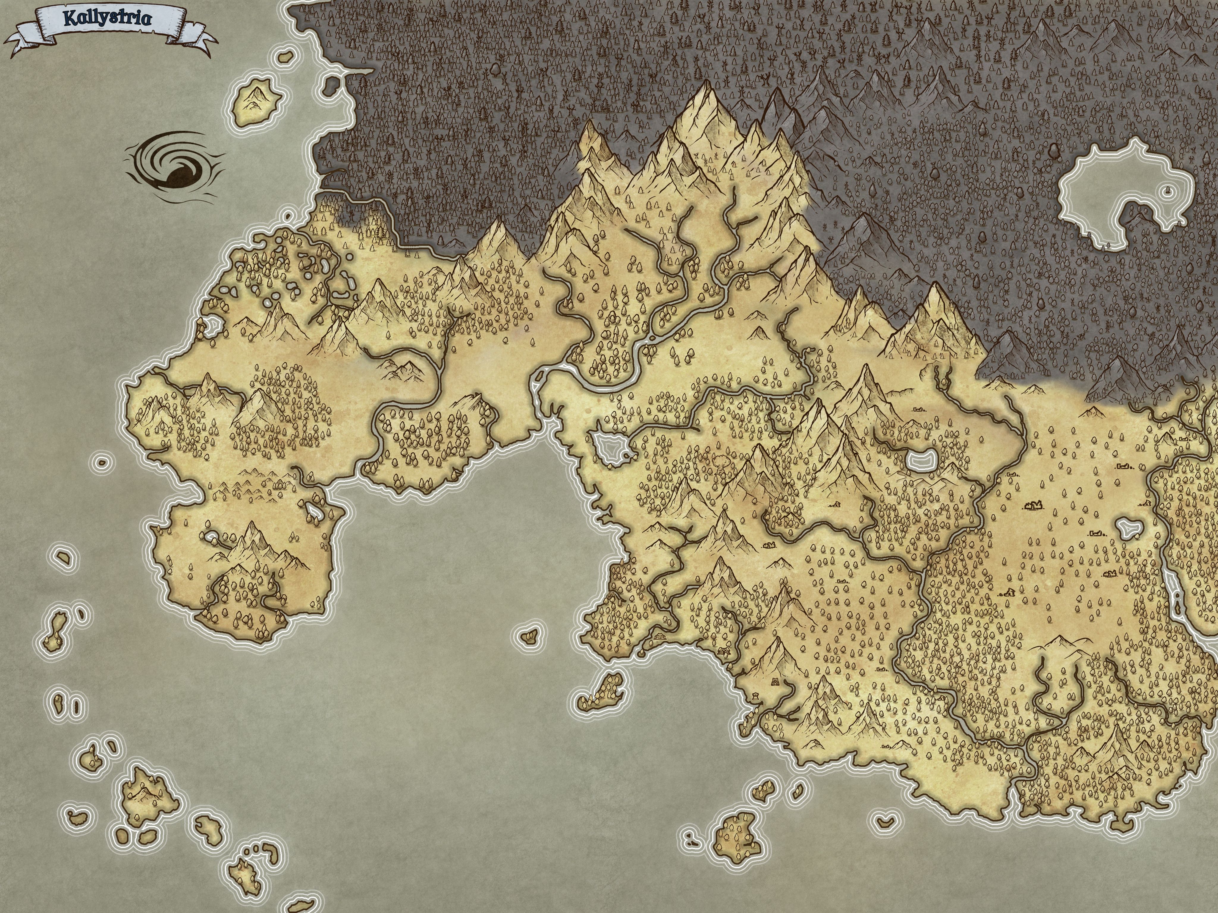 Kallystria, no cities, no nothing. | Inkarnate - Create Fantasy Maps Online