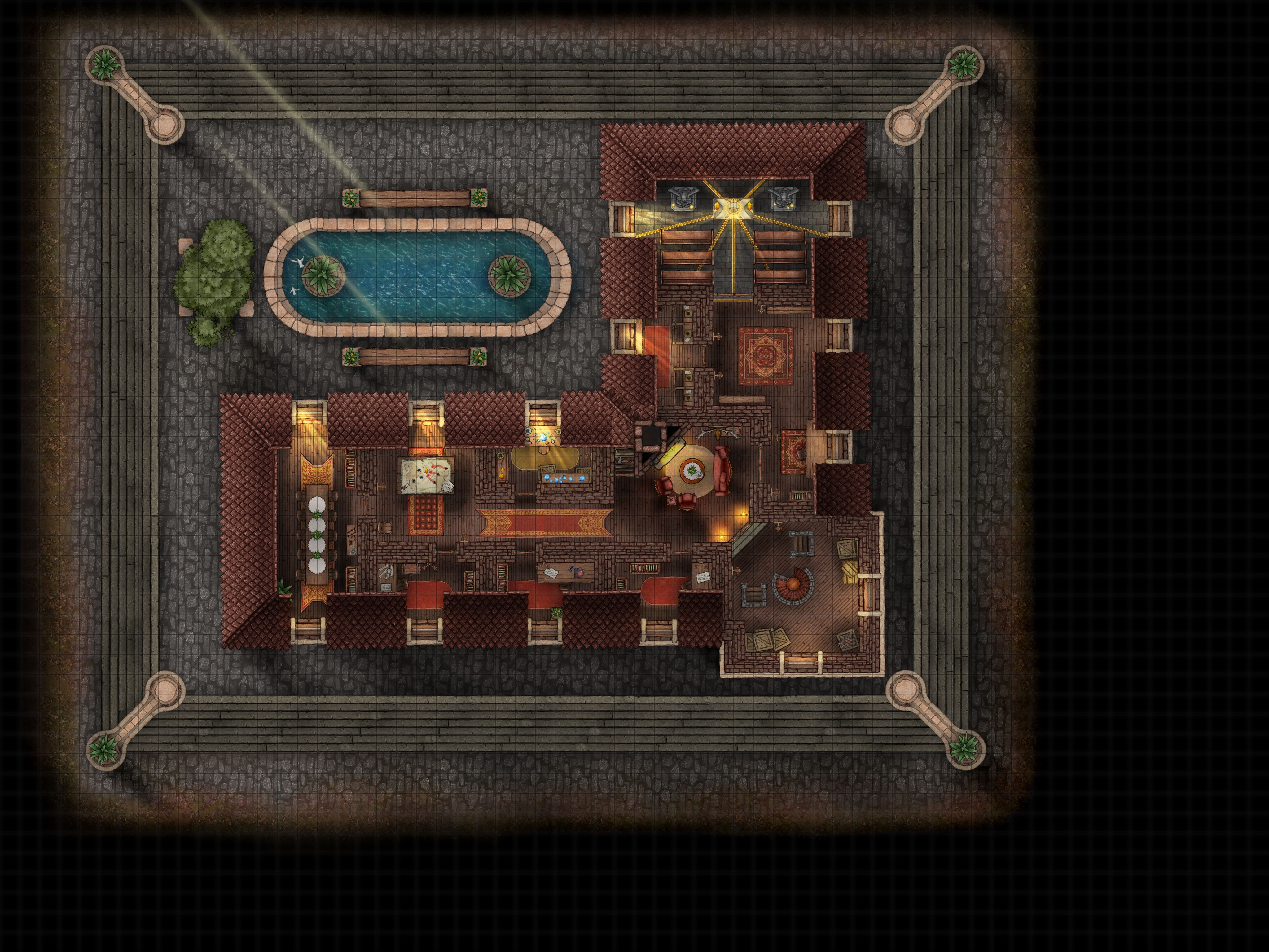 Parliament 3rd floor | Inkarnate - Create Fantasy Maps Online