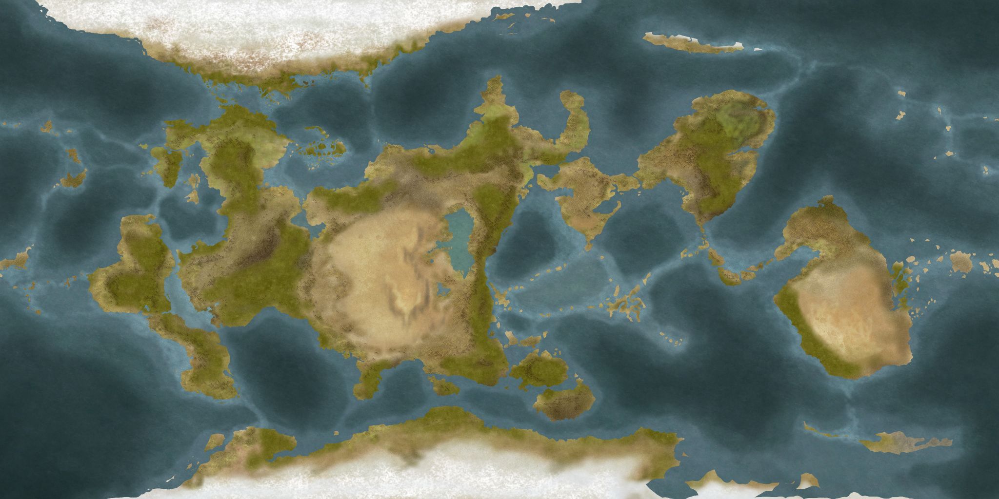 Zaelia - World Map | Inkarnate - Create Fantasy Maps Online